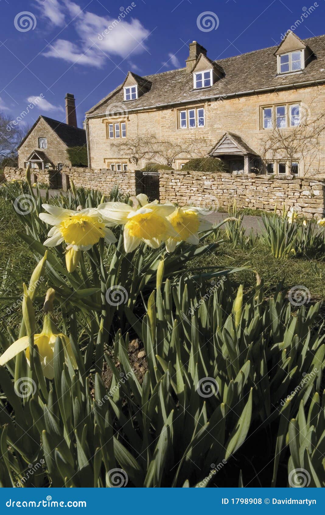 Het Lagere Dorp Van De Slachting Cotswolds Gloucestershire Midlan Stock ...