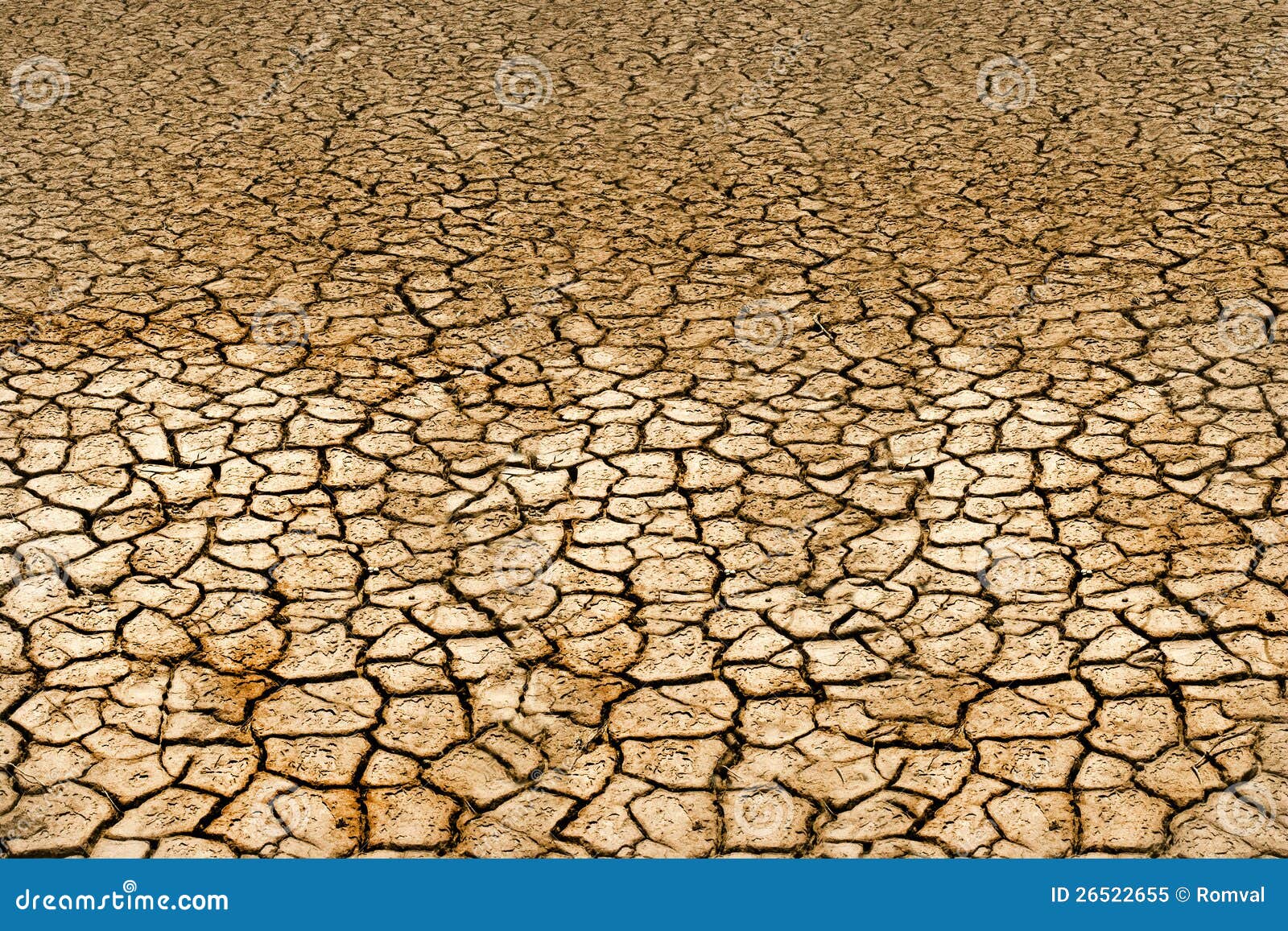 Het land van de droogte stock afbeelding. Image of bruin - 26522655