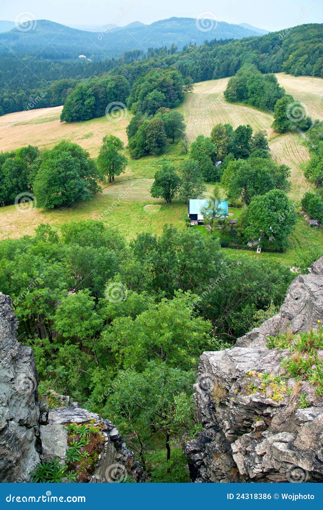 Het Land van het hoogland stock foto. Image of hoogland - 24318386