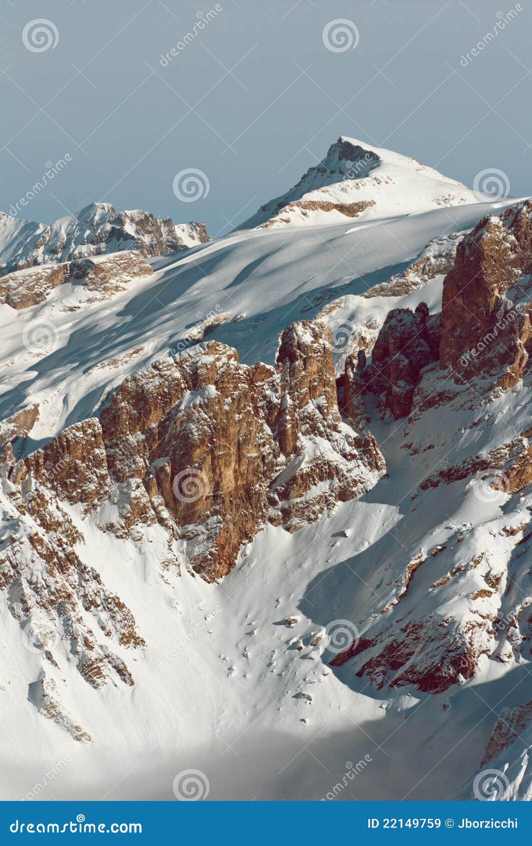 Het Landschap Van De Winter, Meribel, Frankrijk Stock Afbeelding ...