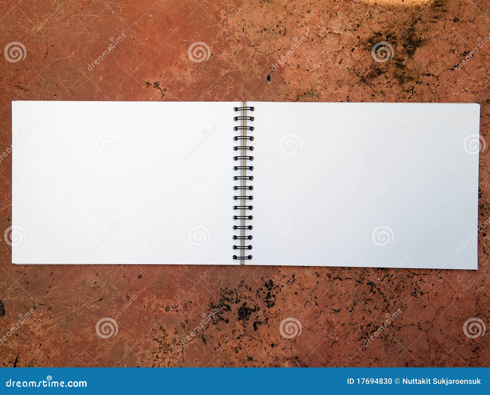 Het Lege Boek Van De Schets Stock Foto - Image of agenda, memorandum ...