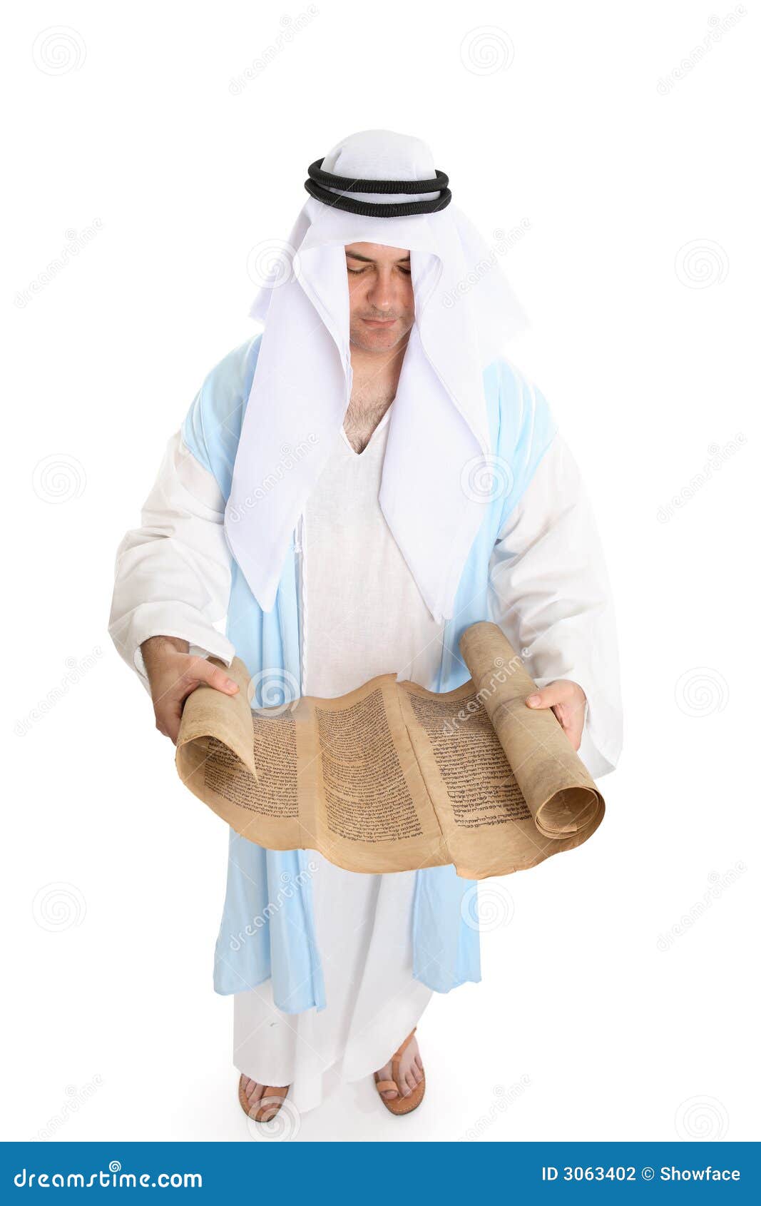 Het Lezen Van Heilige Torahrol Stock Foto - Image of lezing, joods: 3063402