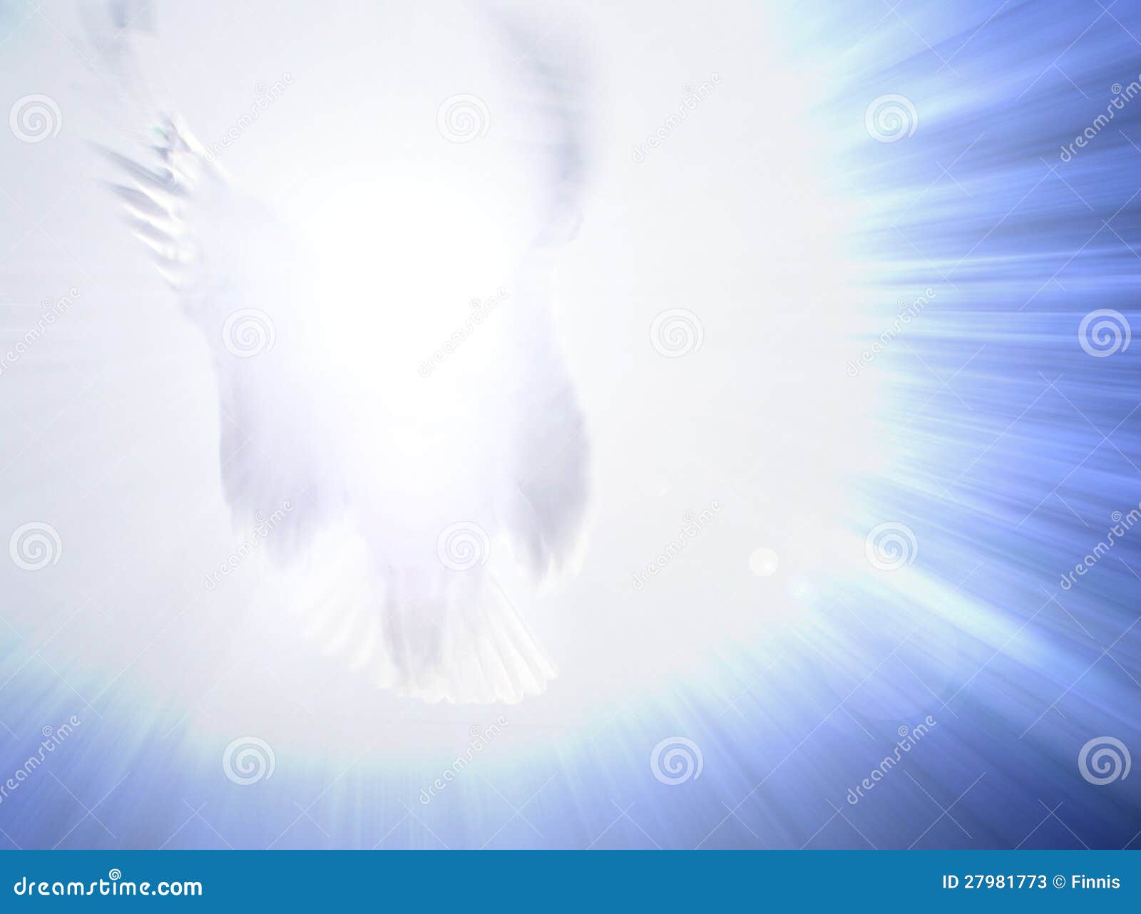 Het Licht Die Van De Engel Zijn Stock Afbeelding - Image of begrip ...