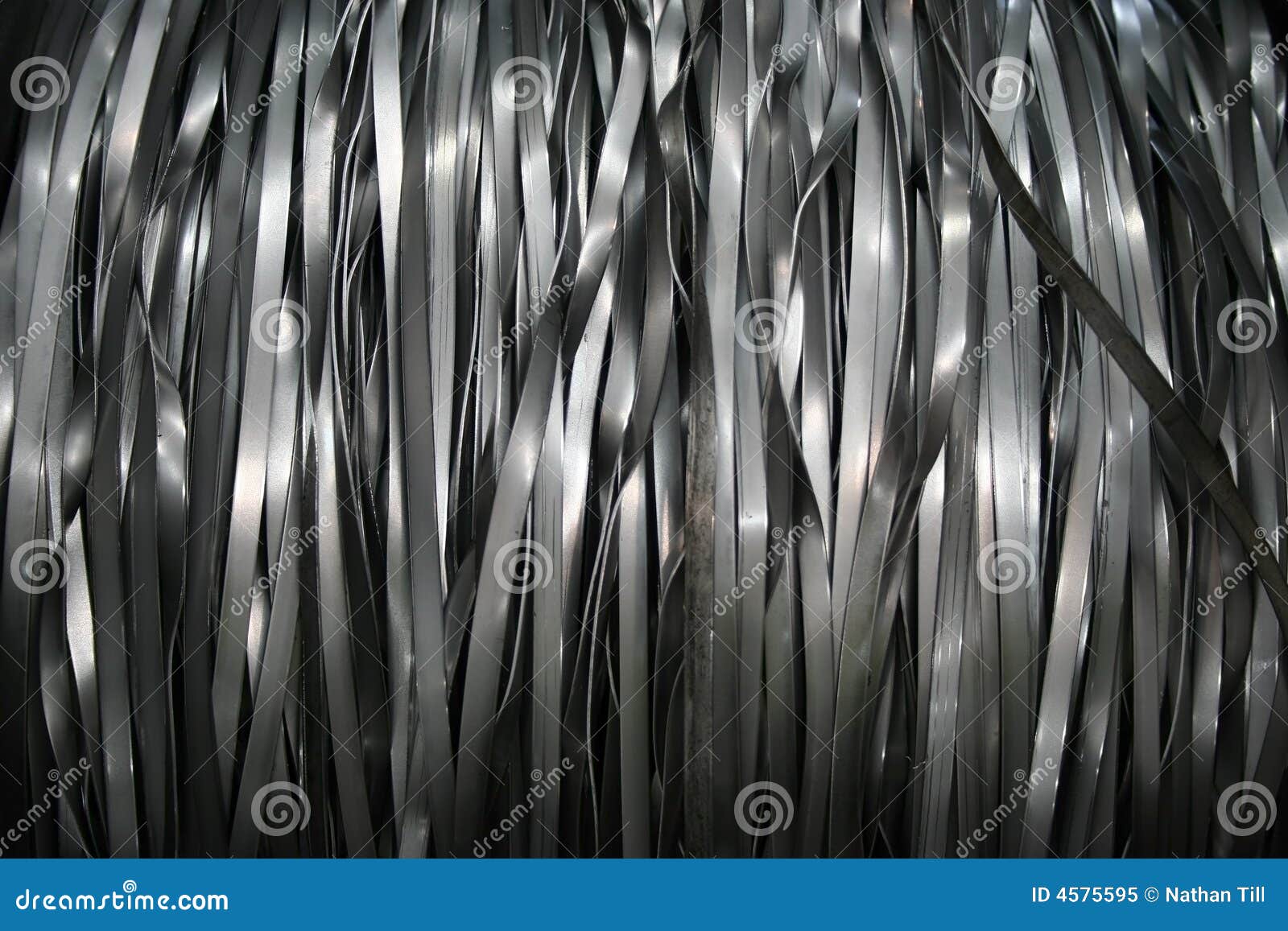 Het Lint van het metaal stock afbeelding. Image of horizontaal - 4575595