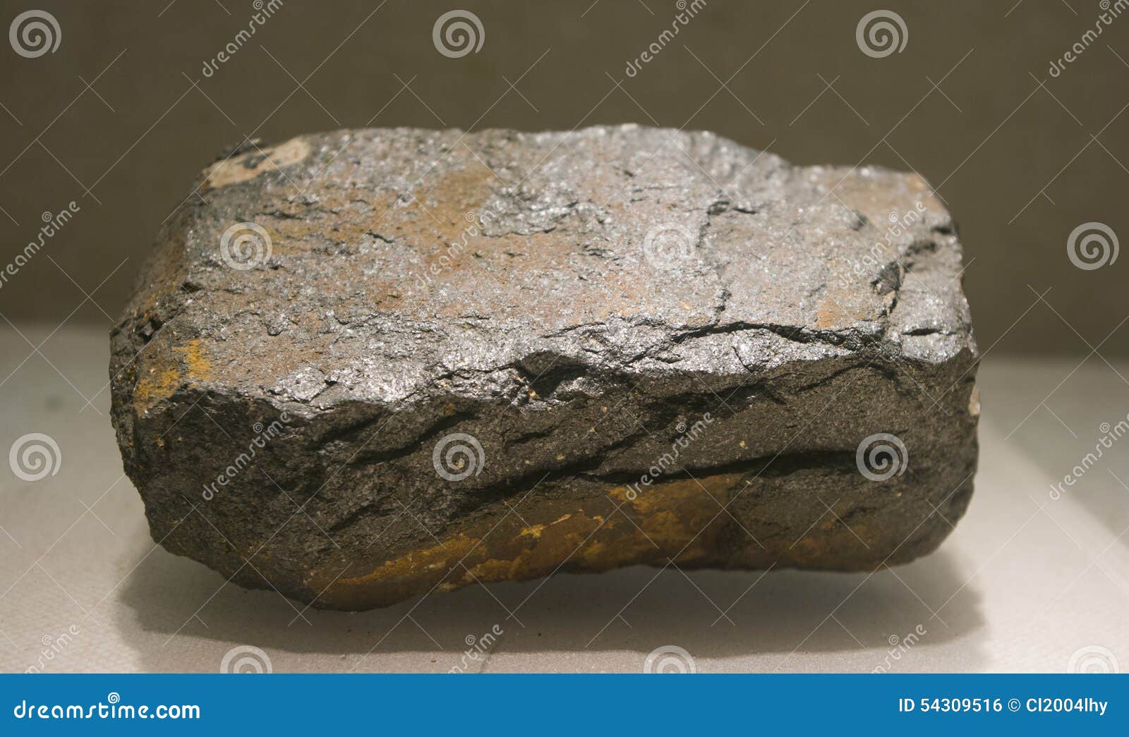 Het Magnetiet Van Het Metaalerts Stock Foto - Image of rots, geologisch ...