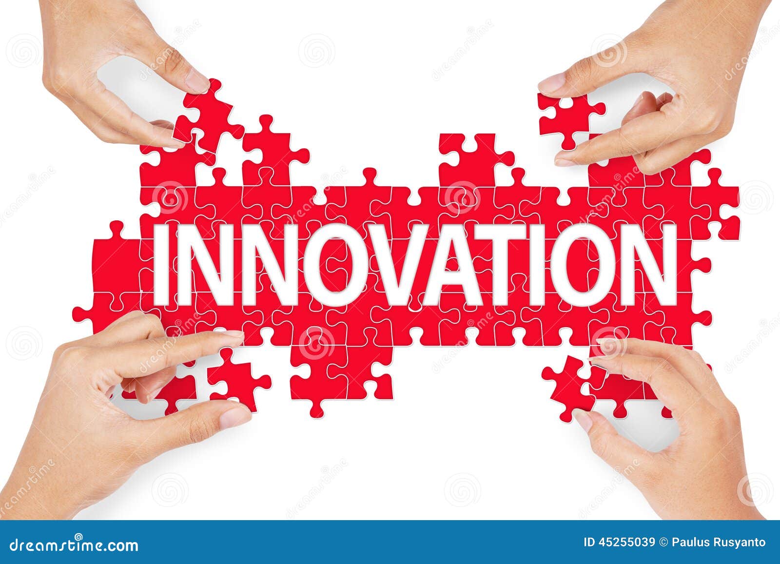 Het Maken Van Innovatie Voor Oplossing Stock Afbeelding - Image of ...