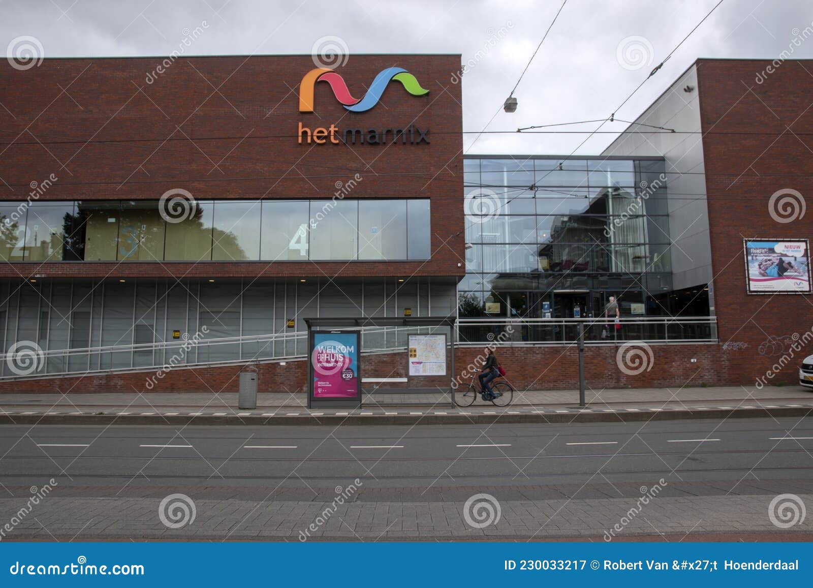 Het Marnix Swimming Pool Building at Amsterdam the Netherlands 2-9-2021 ...