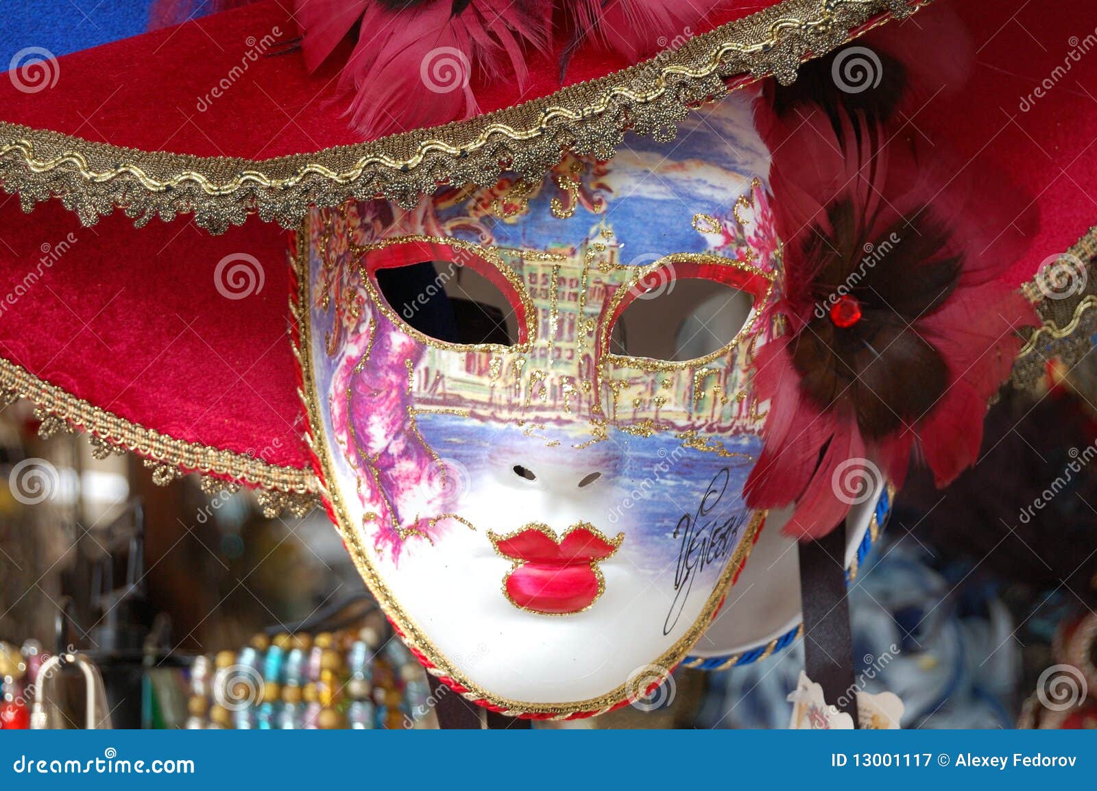 Het masker van Carnaval stock afbeelding. Image of vakantie - 13001117