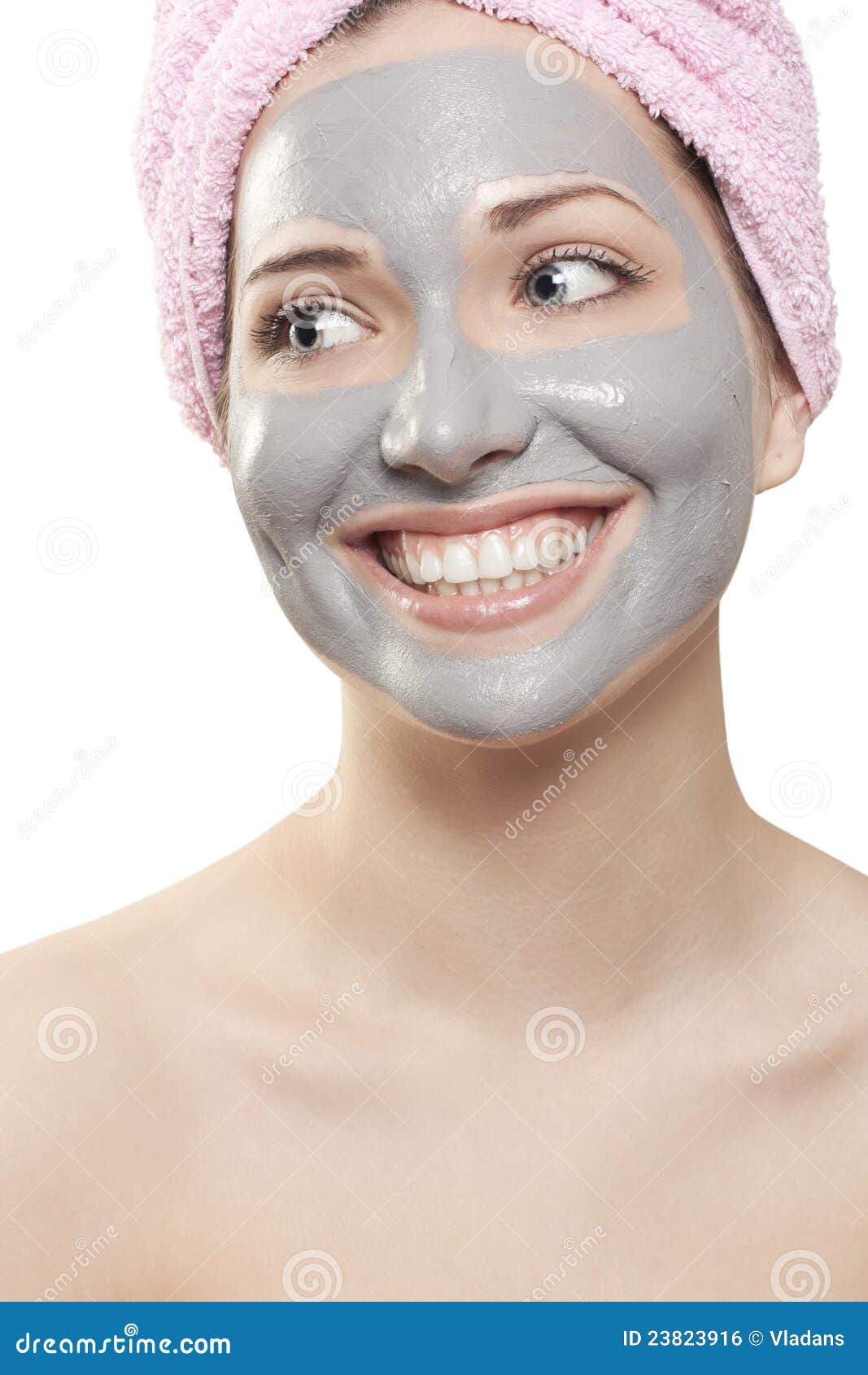 Het masker van de modder stock foto. Image of volwassen - 23823916