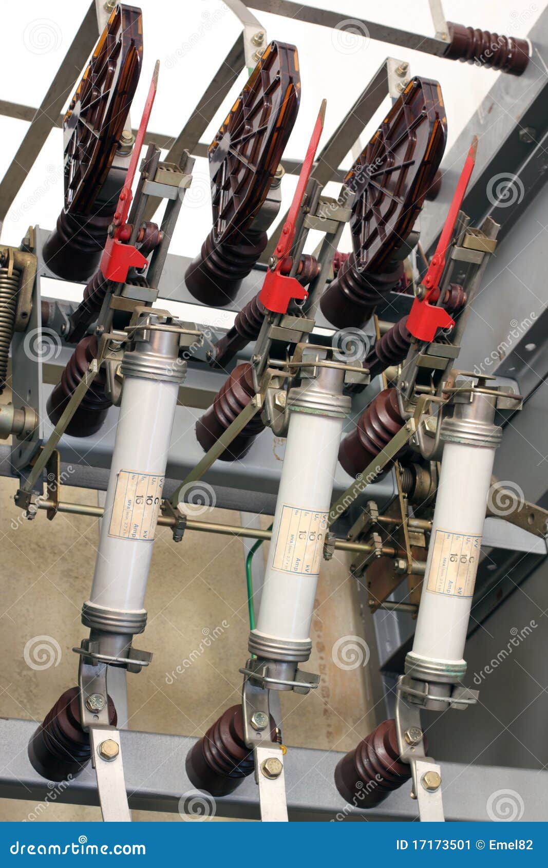 Het Mechanisme Van De Hoogspanning Stock Afbeelding - Image of ...