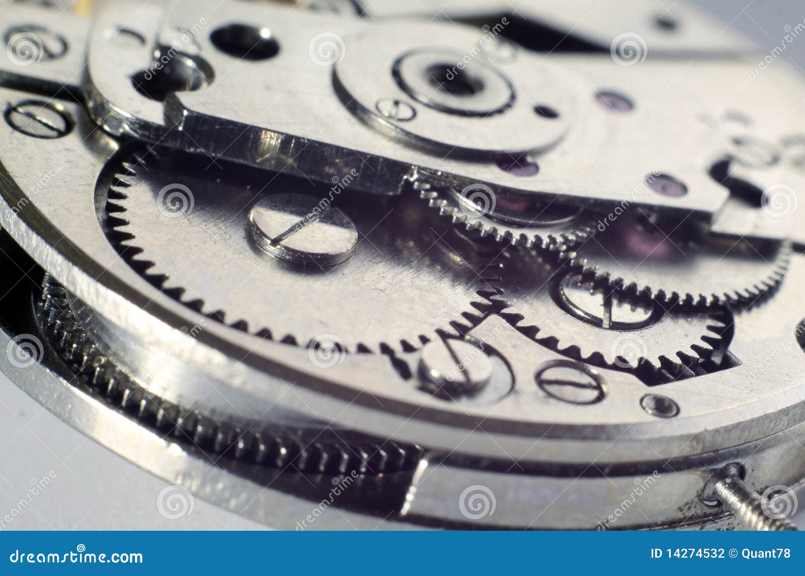 Het Mechanisme Van Het Horloge Stock Foto - Image of toestel ...
