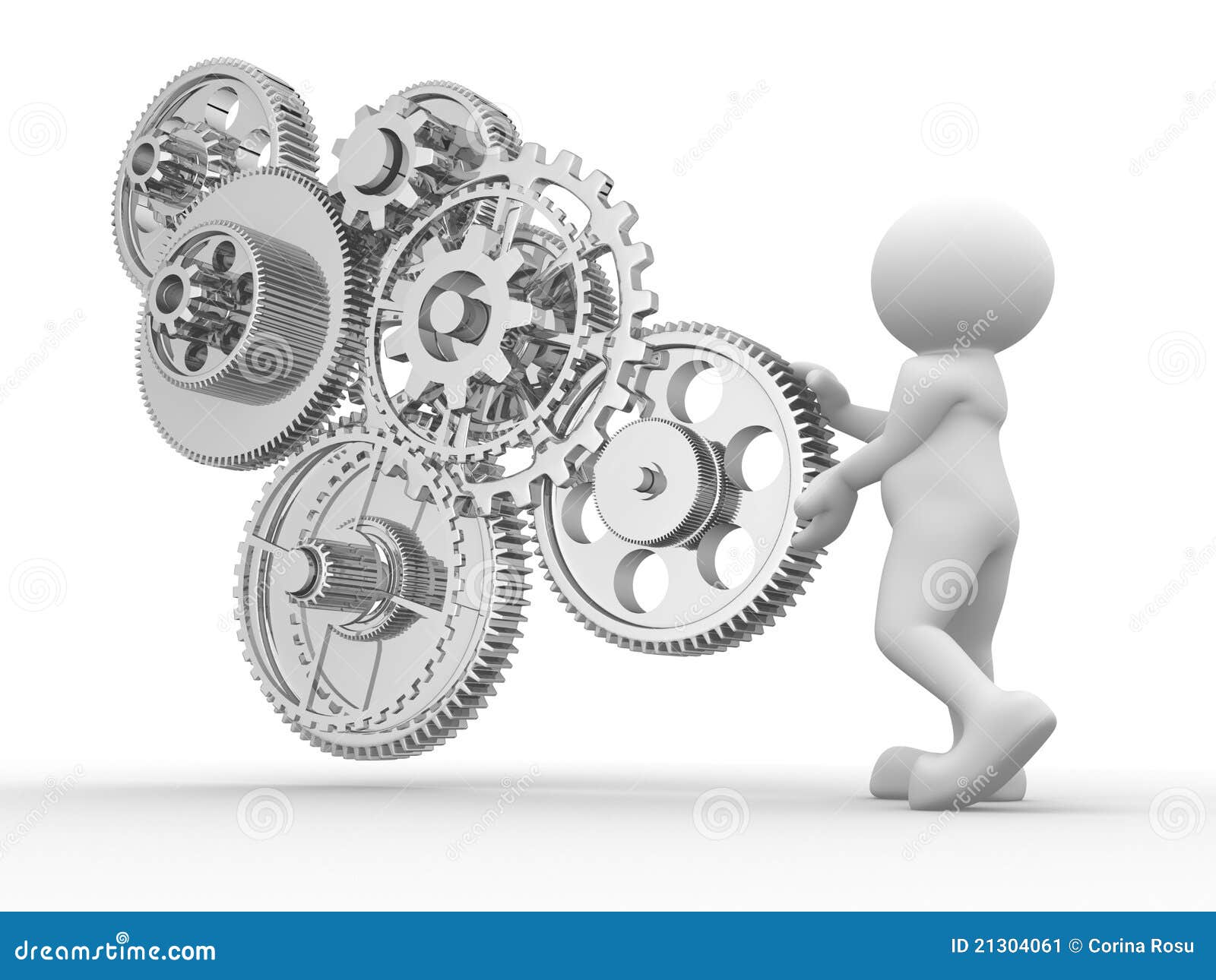 Het Mechanisme Van Het Toestel Stock Illustratie - Illustration of ...