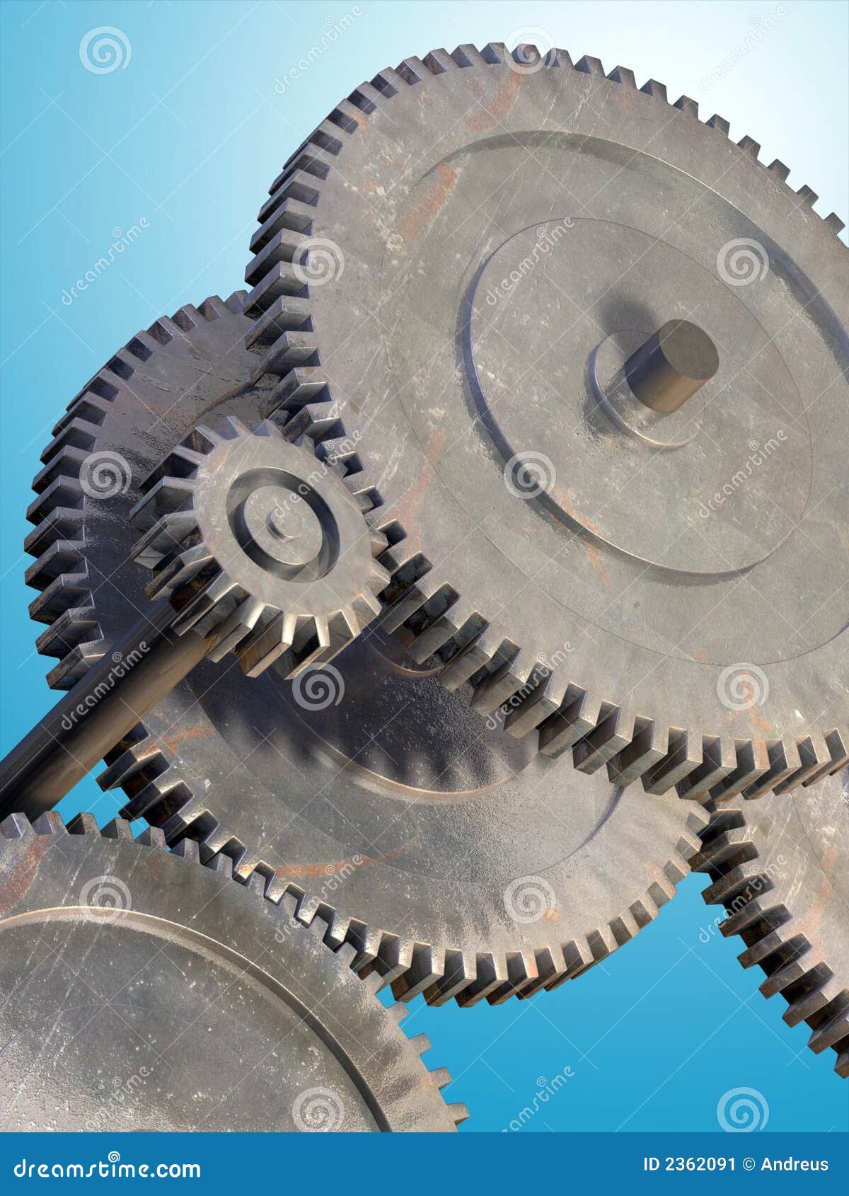 Het Mechanisme Van Het Toestel Stock Illustratie - Illustration of ...