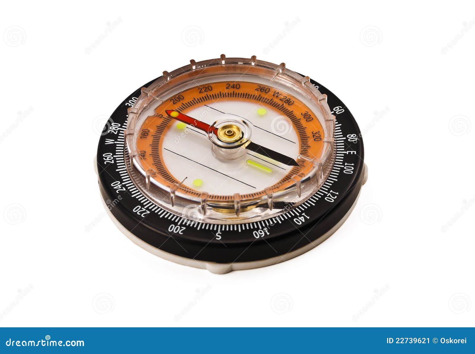 Het moderne kompas. stock afbeelding. Image of binnenlands - 22739621