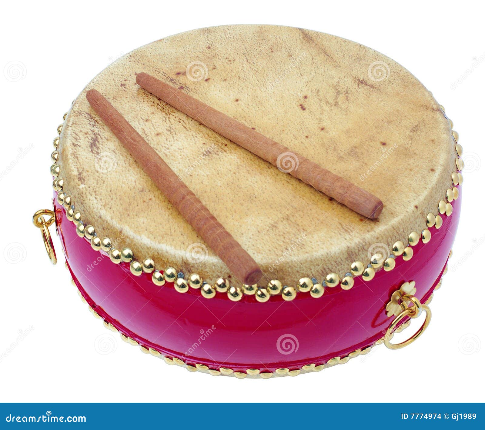 Het Muzikale Instrument Van De Trommel Stock Foto - Image of vermaak ...