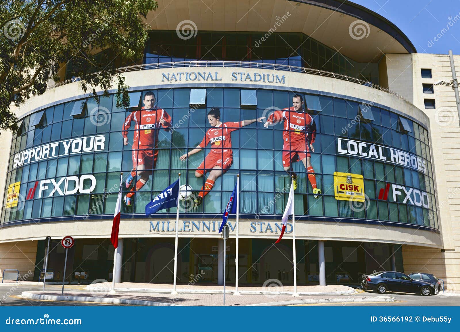 Het Nationale Stadion Van Malta. Redactionele Fotografie - Image of ...