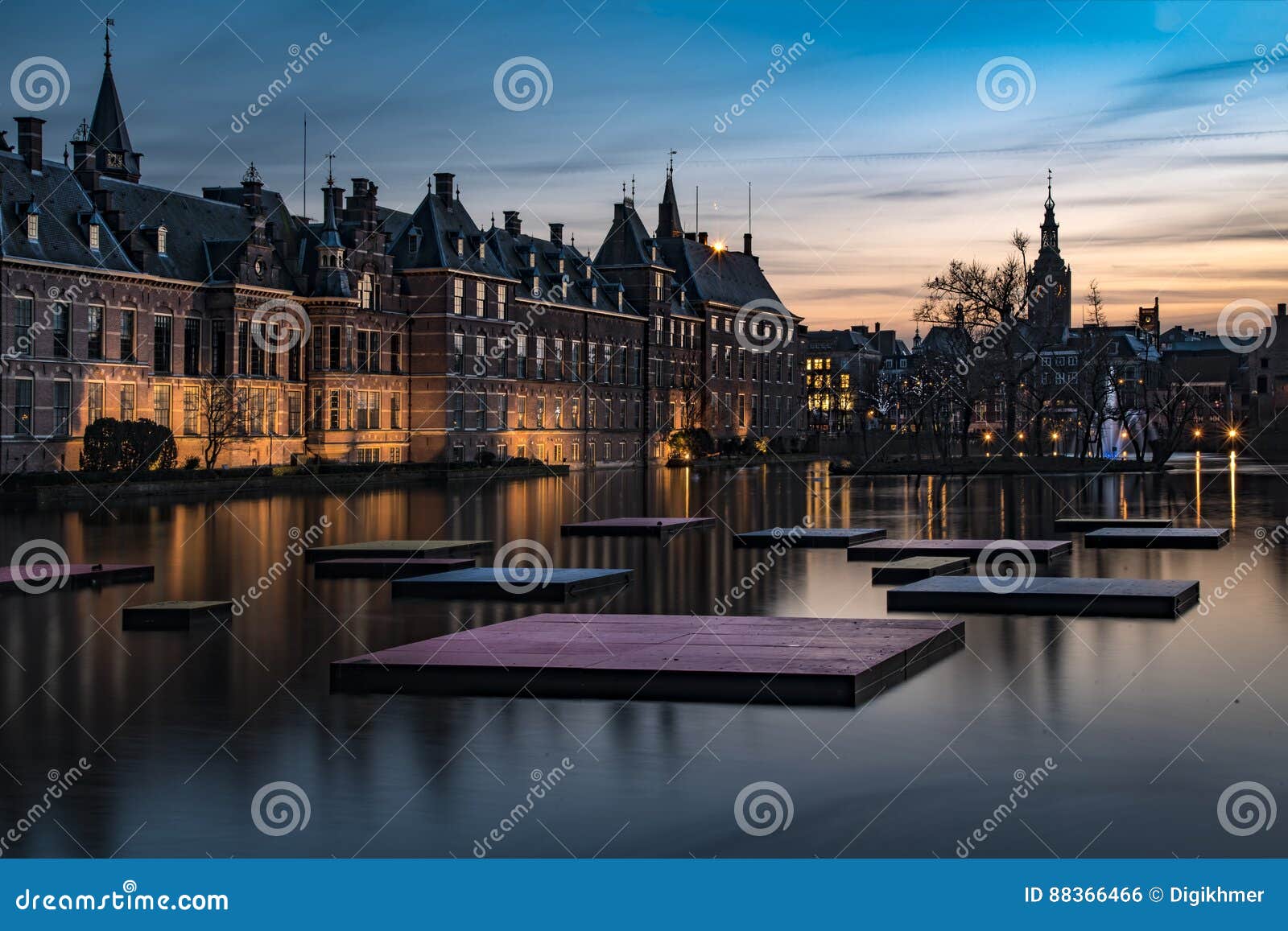 Het Nederlandse Parlement, Den Haag, Nederland Stock Foto - Image of ...