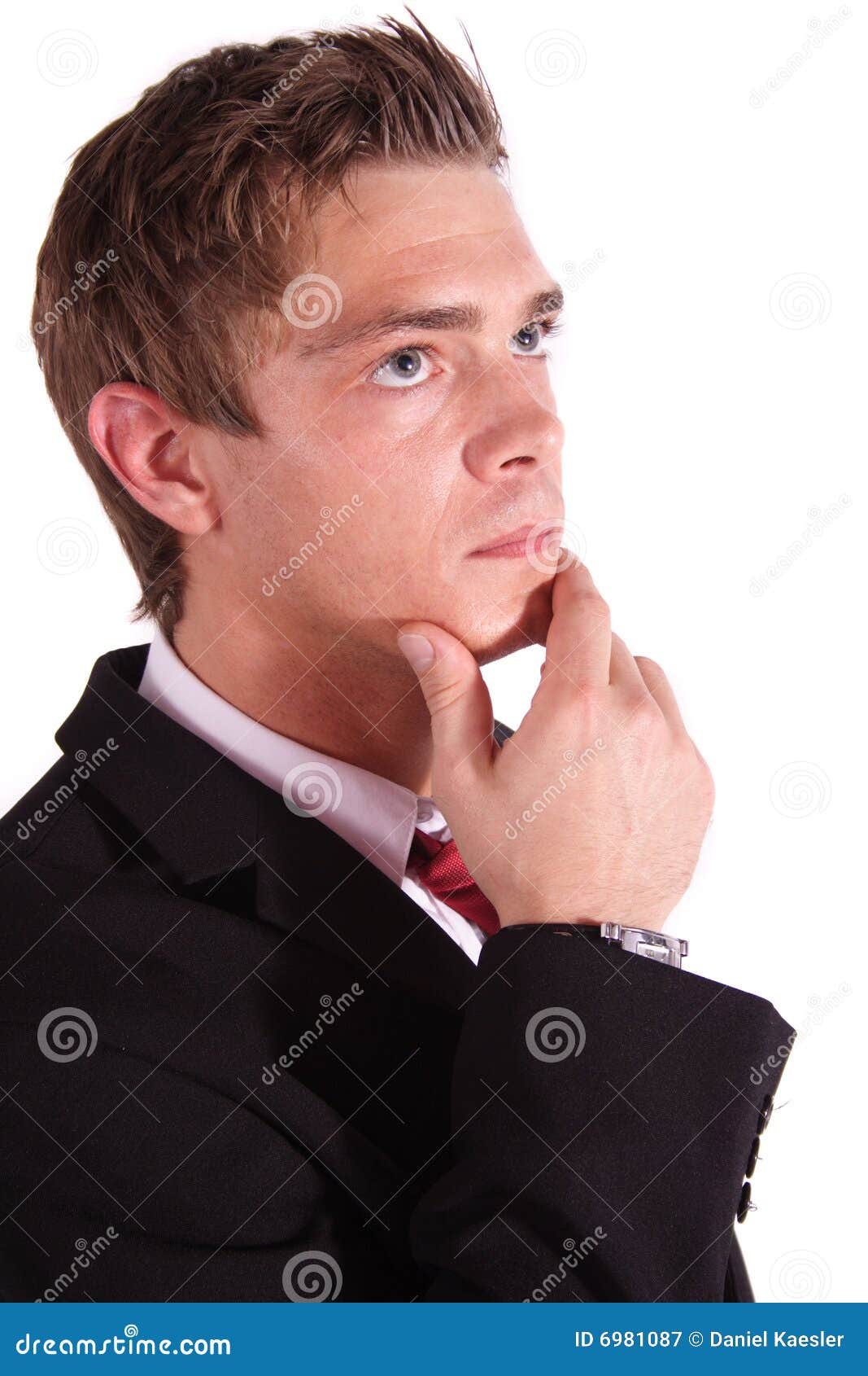 Het nemen van een besluit stock afbeelding. Image of werknemer - 6981087