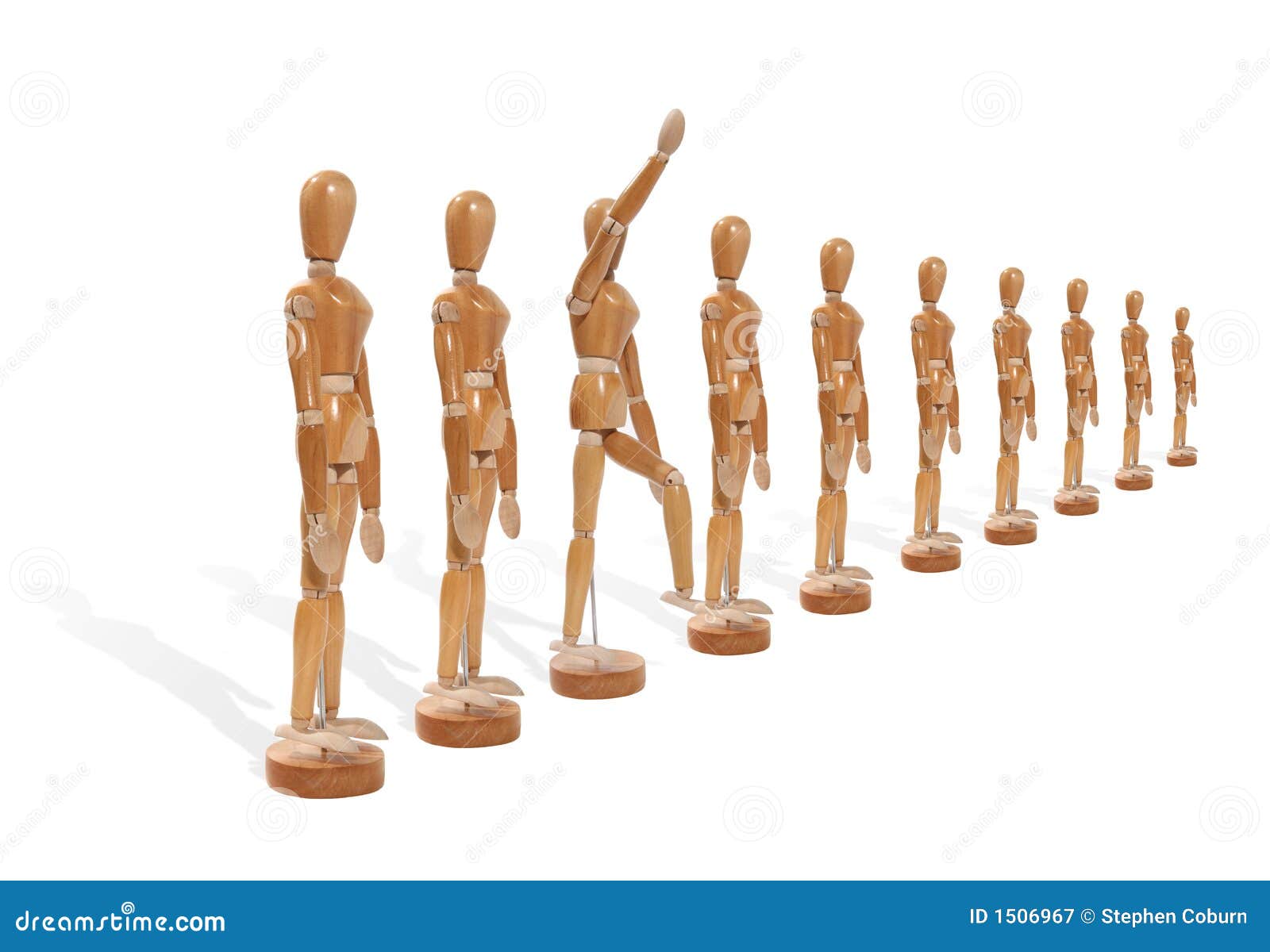 Het nemen van Initiatief stock afbeelding. Image of middel - 1506967