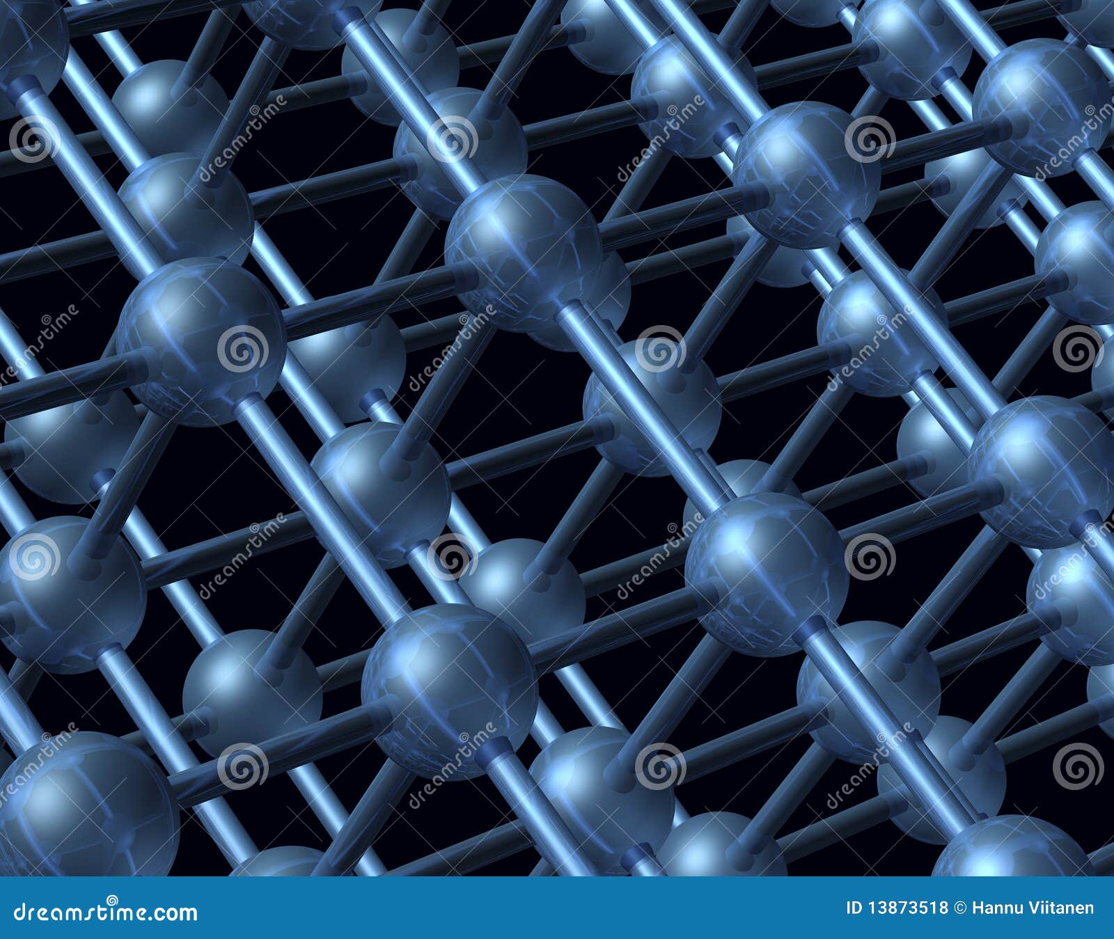 Het net van Nanoparticle stock illustratie. Illustration of gebied ...