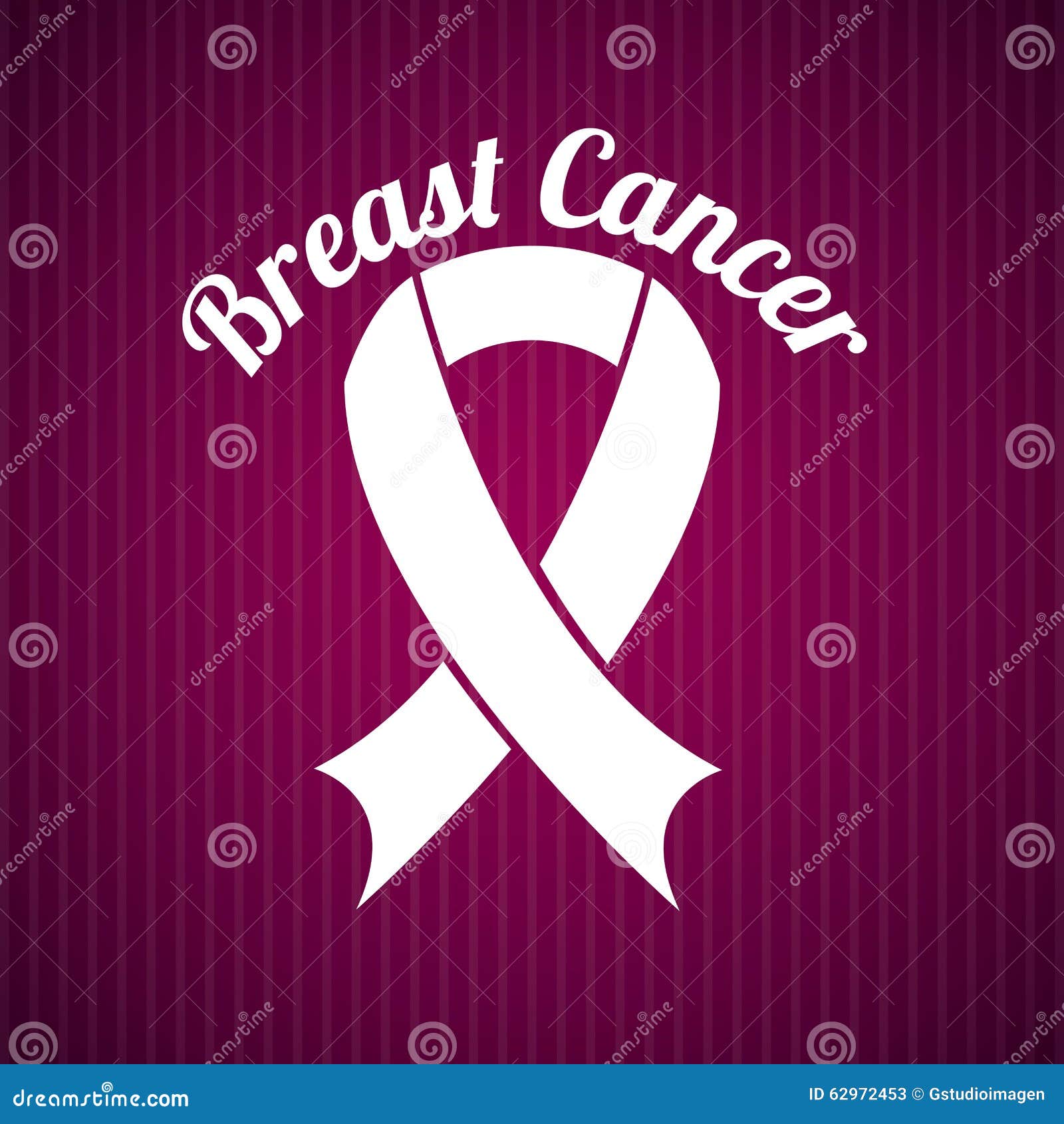 Het Ontwerp Van Borstkanker Vector Illustratie - Illustration of teken ...
