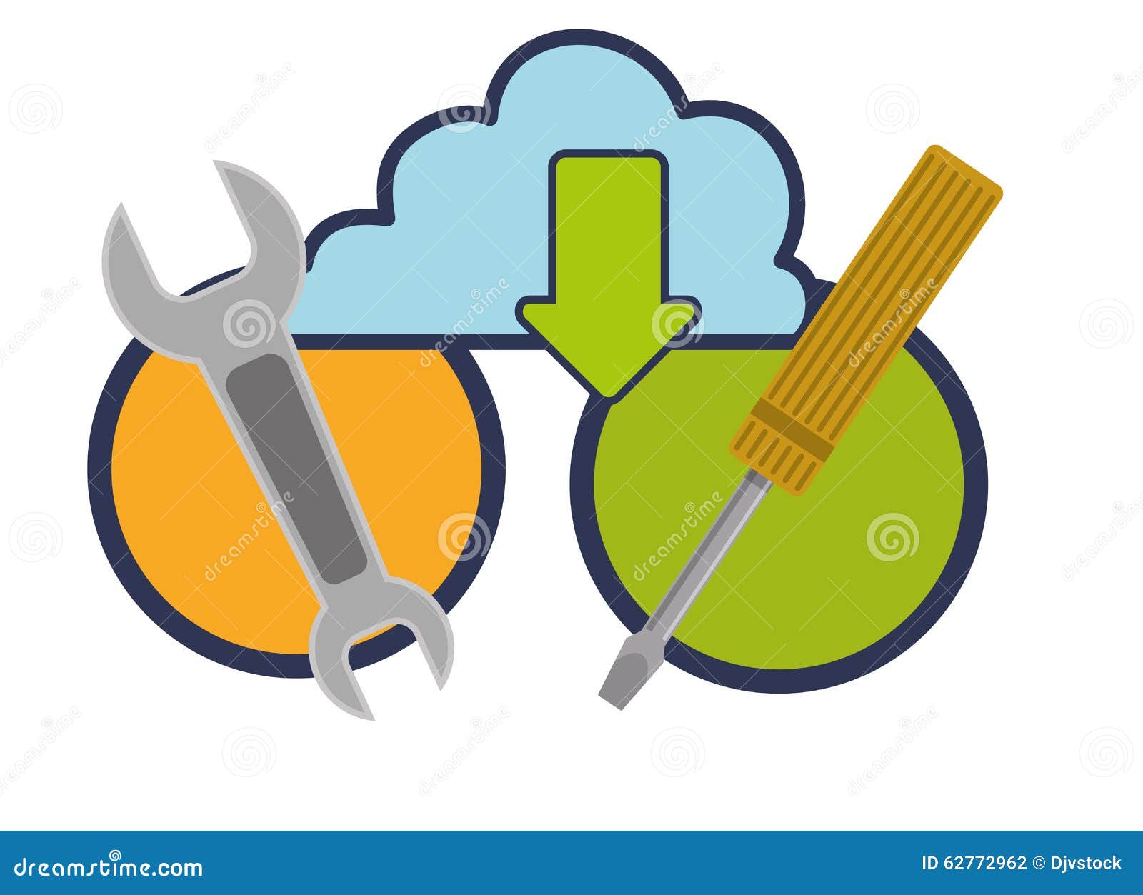 Het Ontwerp Van Softwarepictogrammen Vector Illustratie - Illustration ...