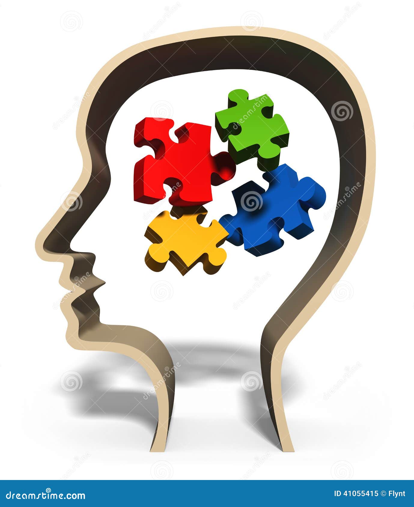 Het oplossen van problemen stock illustratie. Illustration of ideeën ...