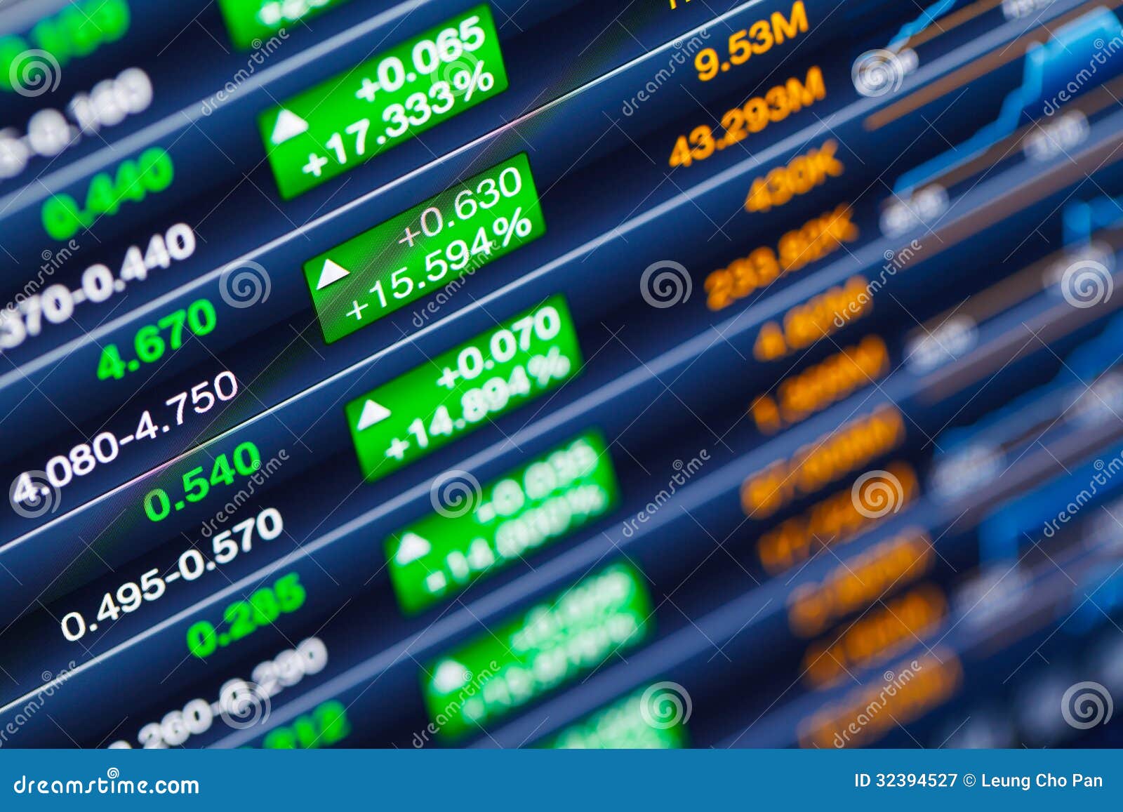 Het Opvoeren Van Effectenbeurs Stock Afbeelding - Image of economisch ...