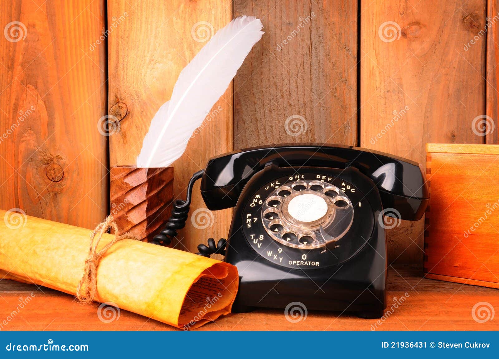 Het Oude Stilleven Van De Telefoon Stock Afbeelding - Image of schacht ...