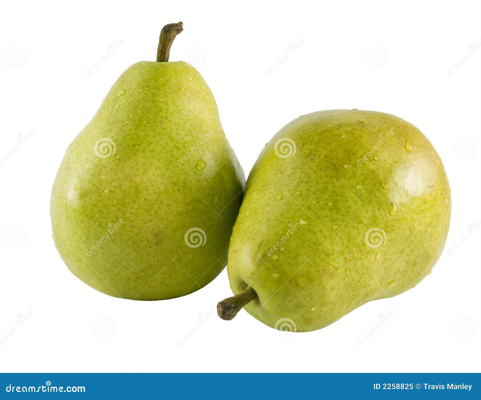 Het Paar van de peer stock afbeelding. Image of macro - 2258825