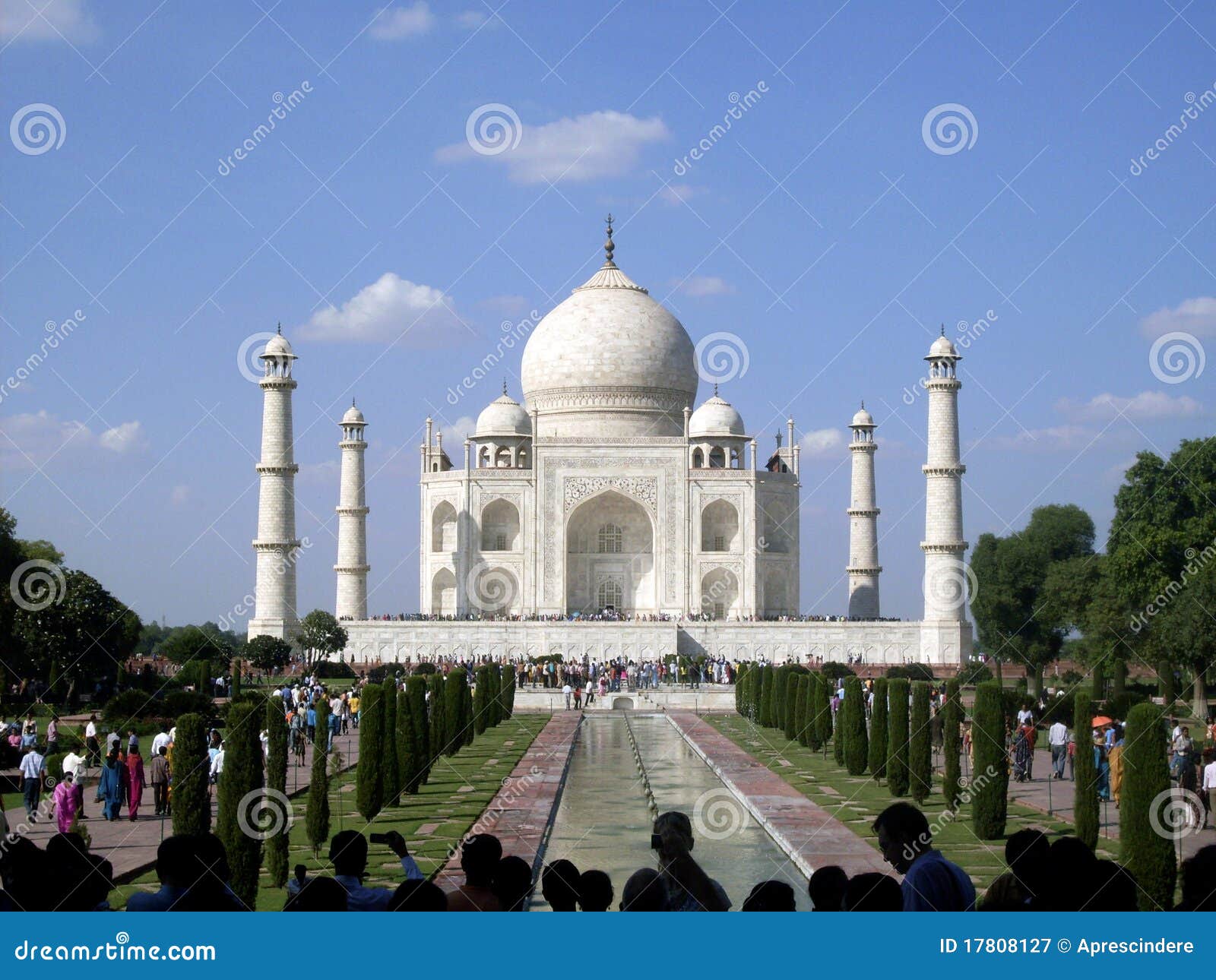 Het Paleis Van Mahal Van Taj - India Redactionele Fotografie - Image of ...
