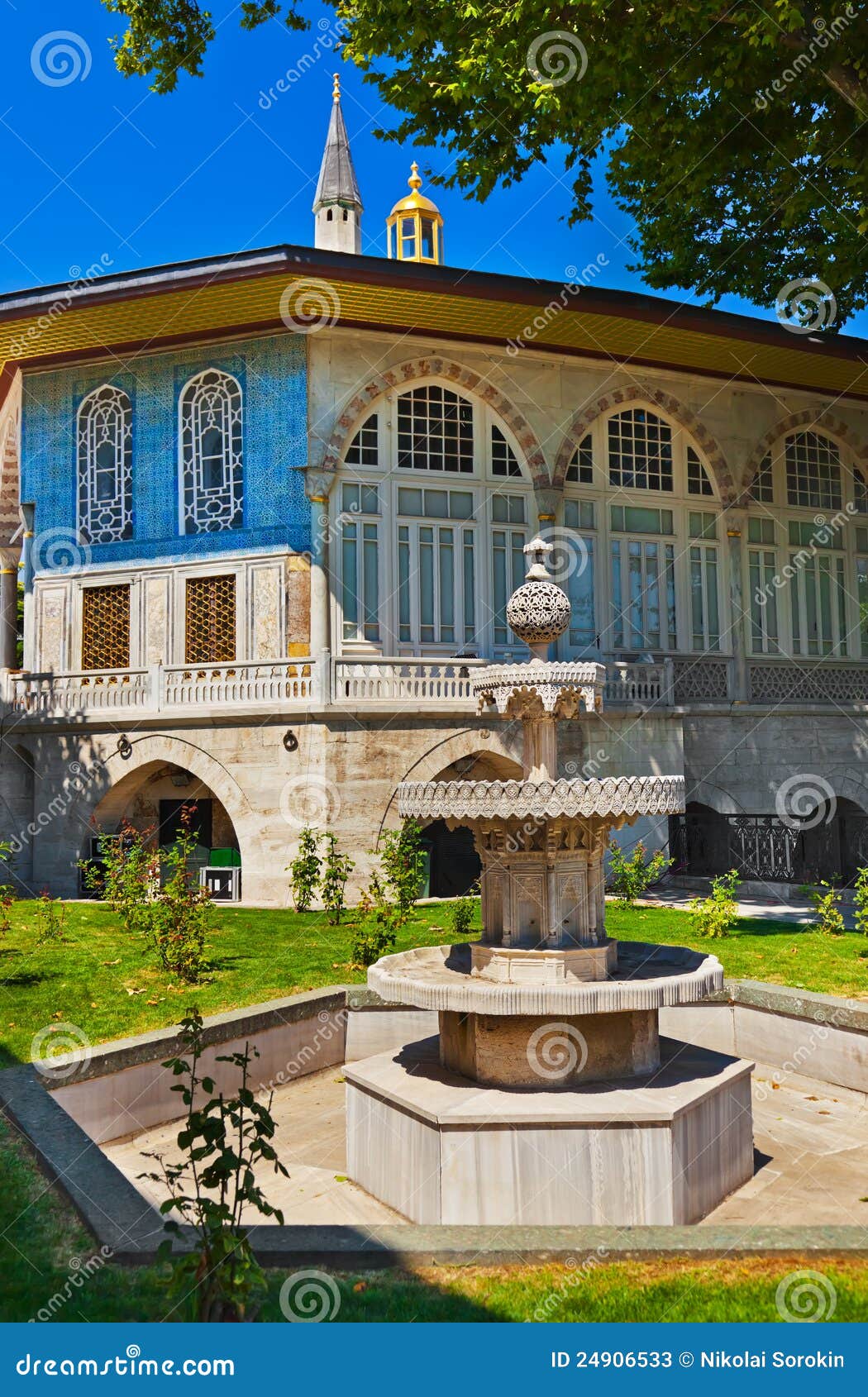 Het Paleis Van Topkapi in Istanboel Turkije Stock Afbeelding - Image of ...