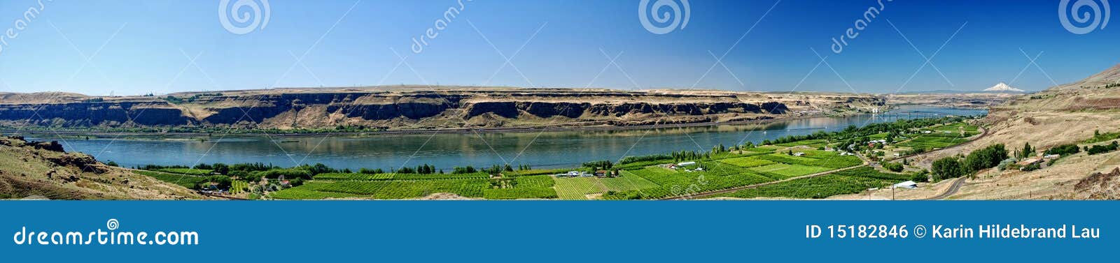 Het Panorama Van De Rivier Van Colombia Stock Foto - Image of hoog ...