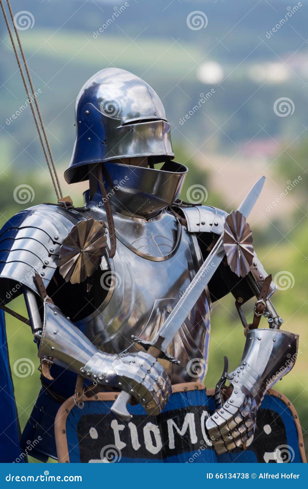 Het Pantser Van De Echte Ridder Stock Foto - Image of moedig ...