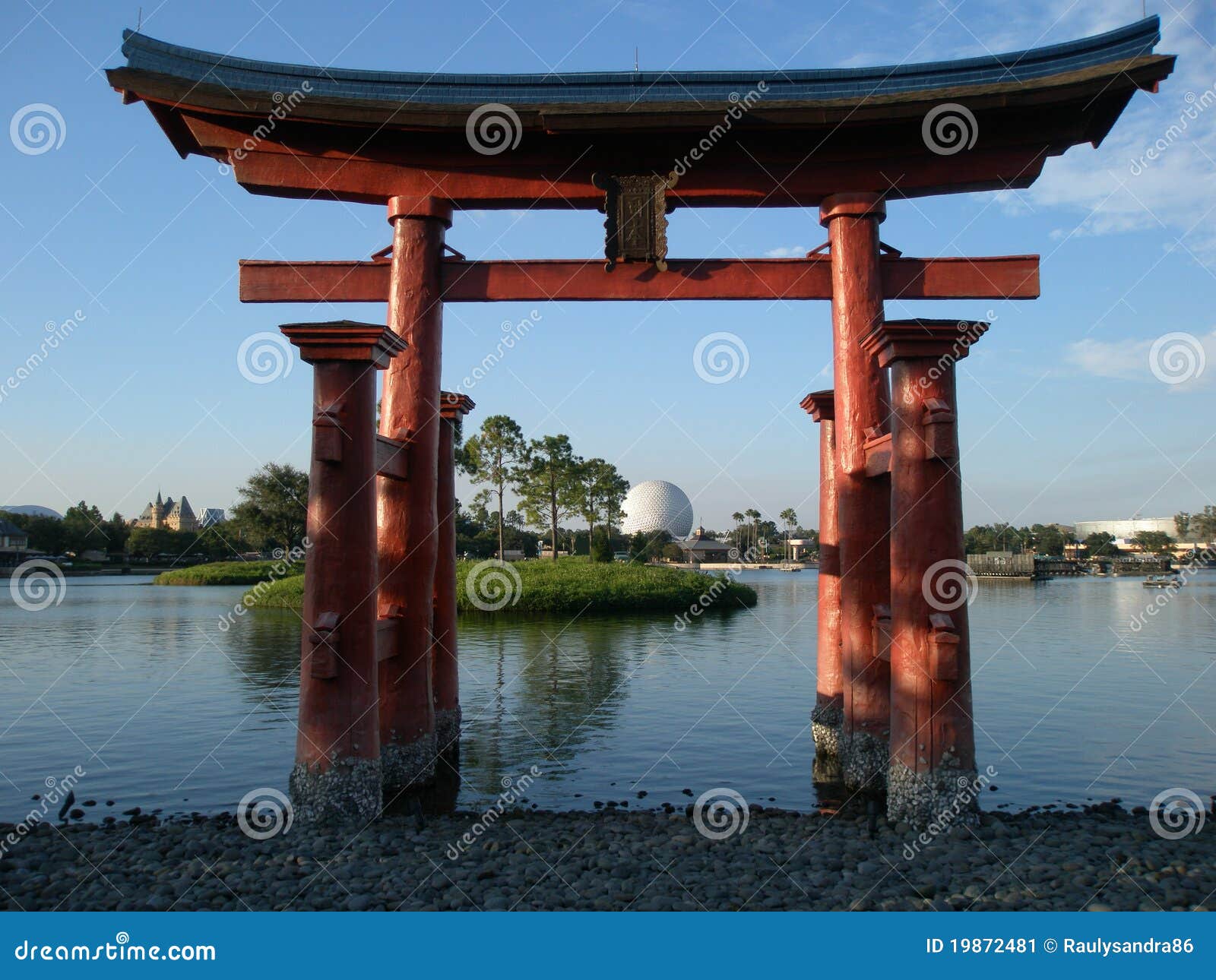 Het Park Van Epcot Van Disney in Orlando Redactionele Foto - Image of ...