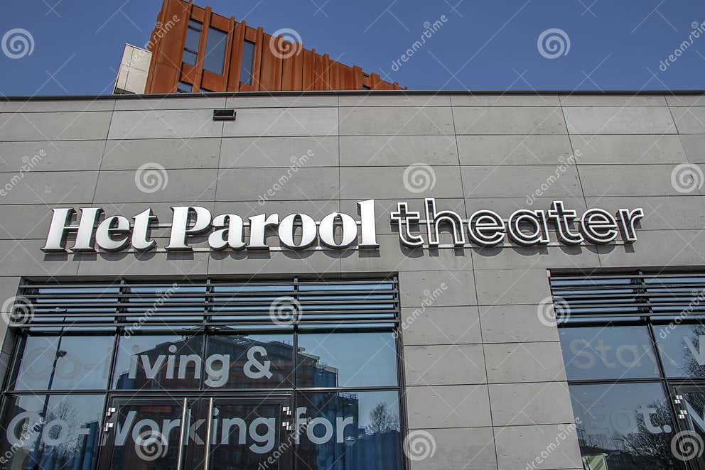 Het Parool Theater at Amsterdam the Netherlands 2019 Editorial Image ...
