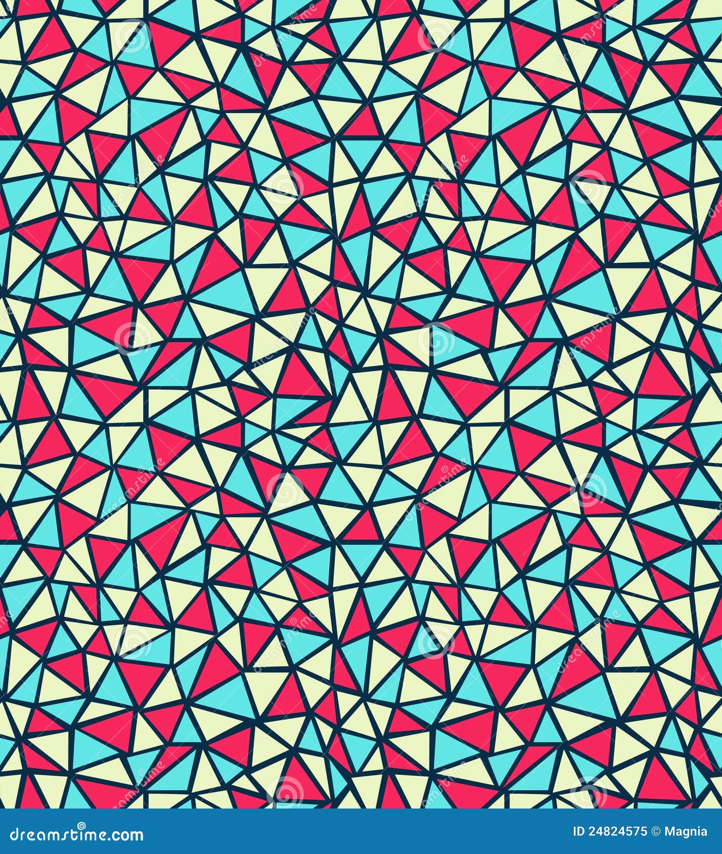 Het Patroon Van De Driehoek Vector Illustratie - Illustration of ...