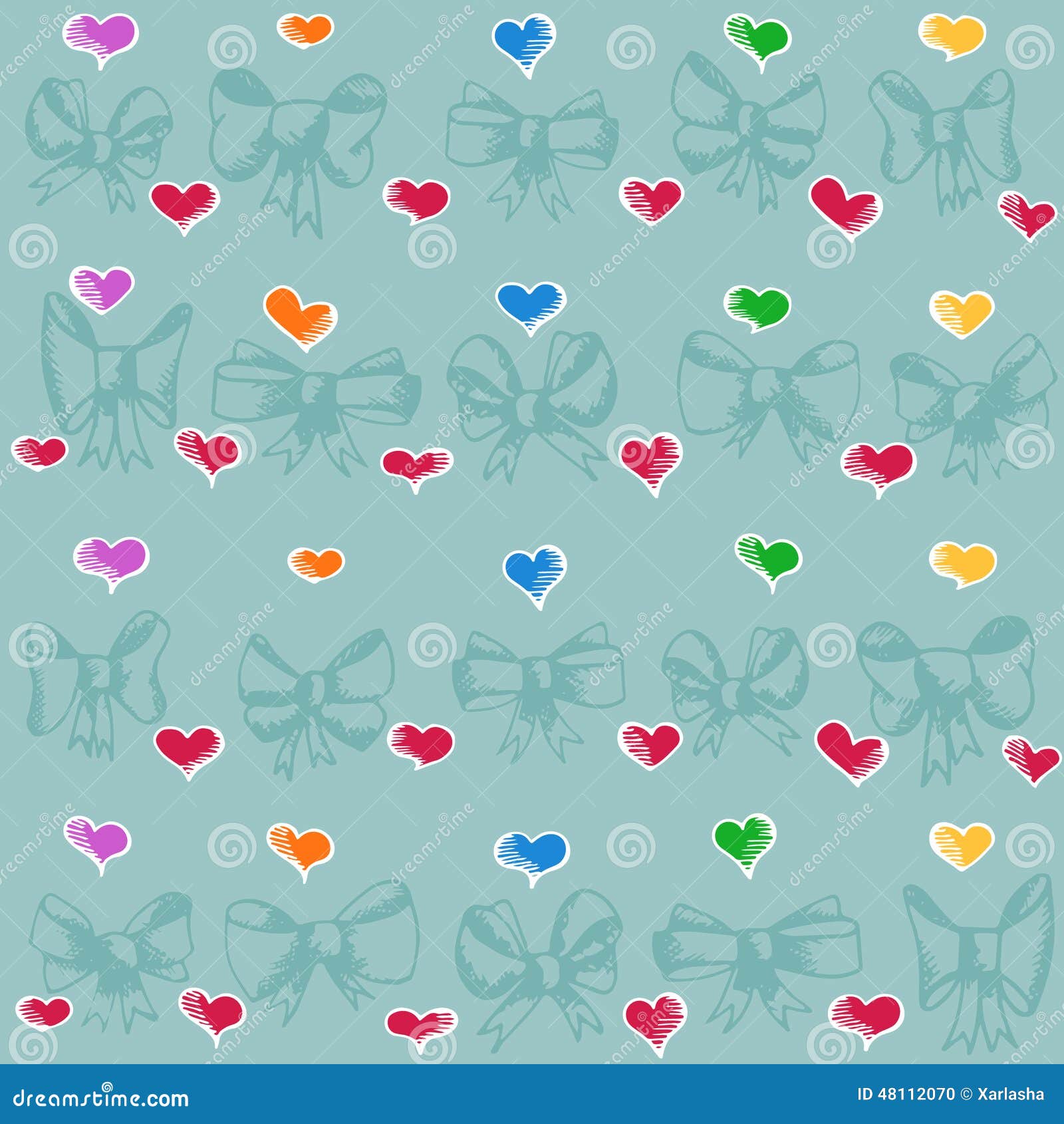 Het Patroon Van De Handtekening Vector Illustratie - Illustration of ...