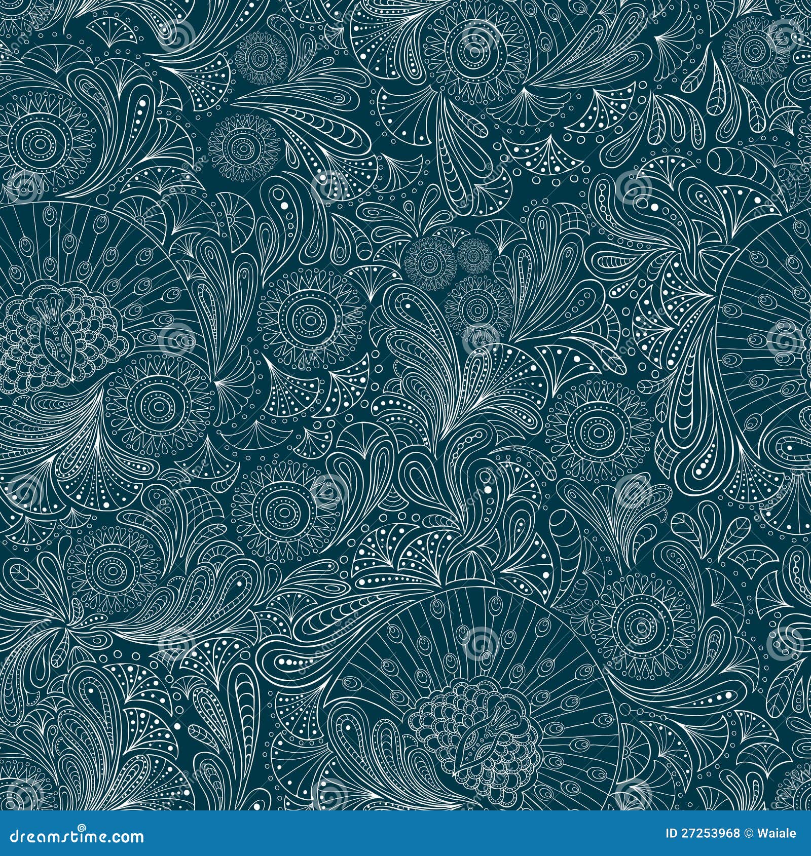 Het patroon van de pauw vector illustratie. Illustration of vorm - 27253968