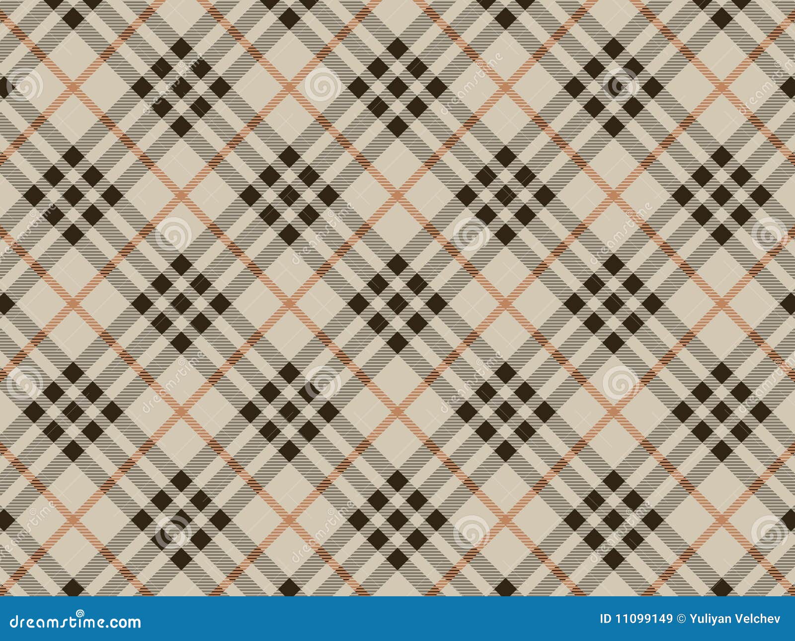 Het patroon van de plaid vector illustratie. Illustration of canvas ...