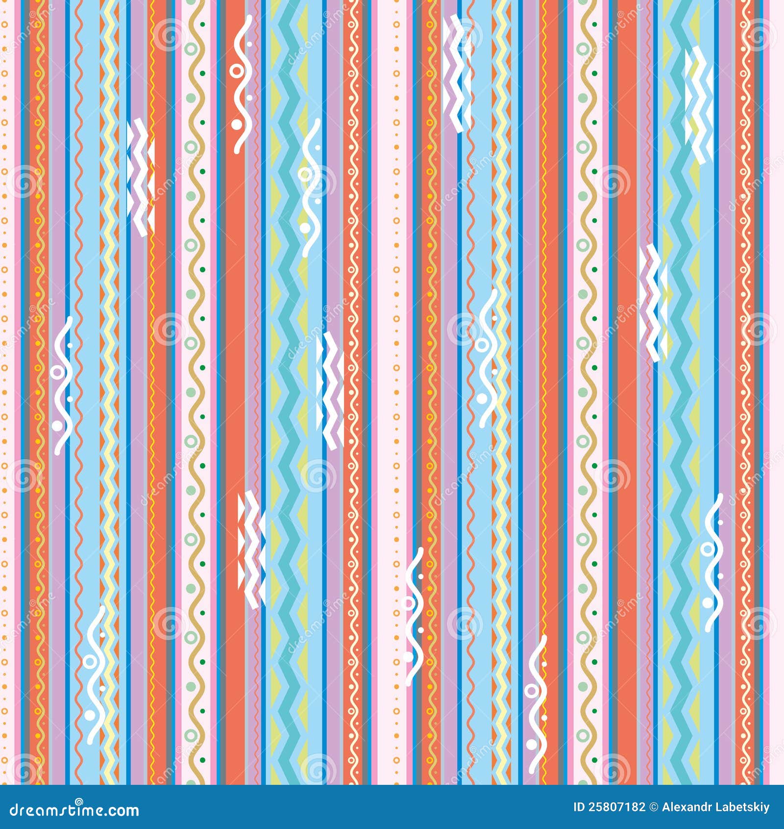 Het patroon van de strook vector illustratie. Illustration of mengeling ...