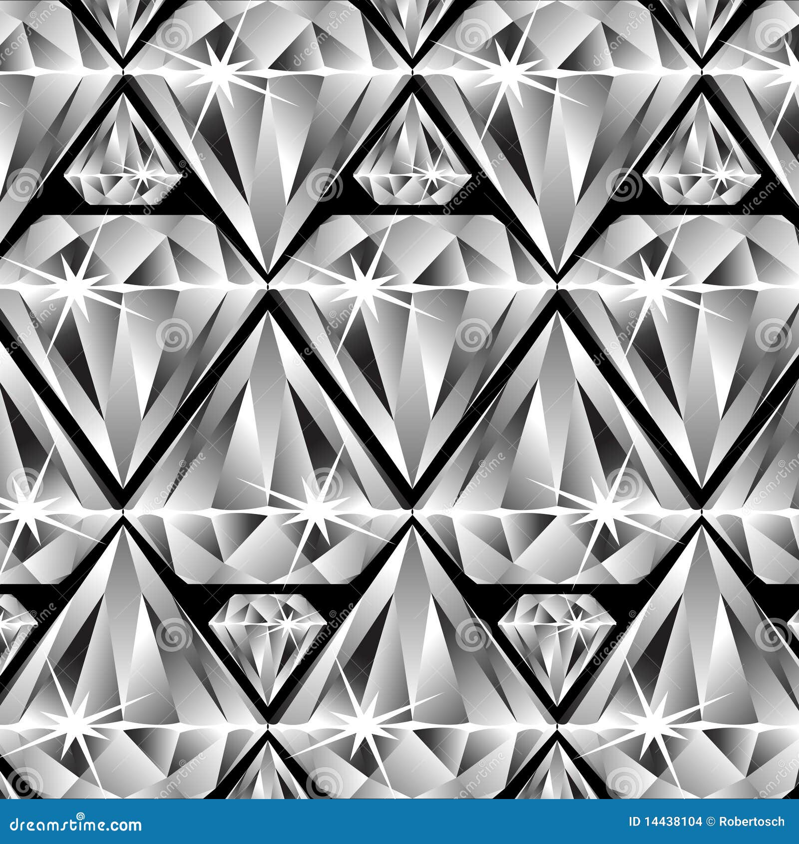 Het patroon van diamanten vector illustratie. Illustration of manier ...