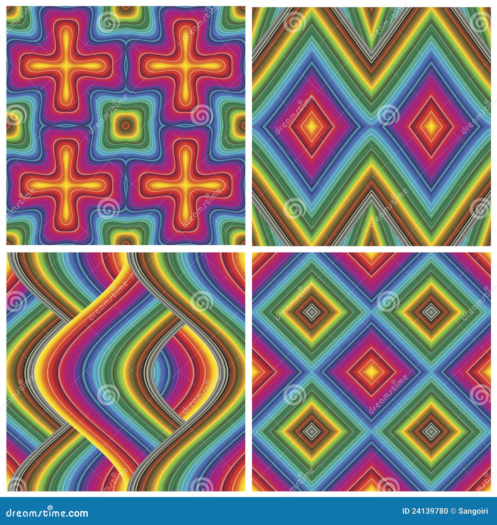 Het Patroon Van Het Art Deco Vector Illustratie - Illustration of nieuw ...