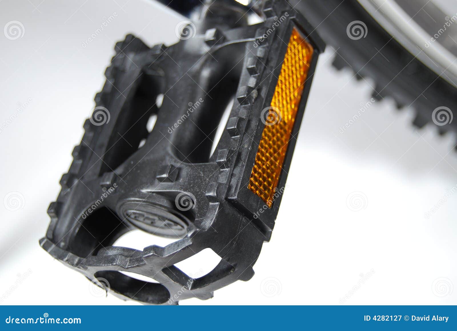 Het pedaal van de fiets stock afbeelding. Image of fietsen - 4282127