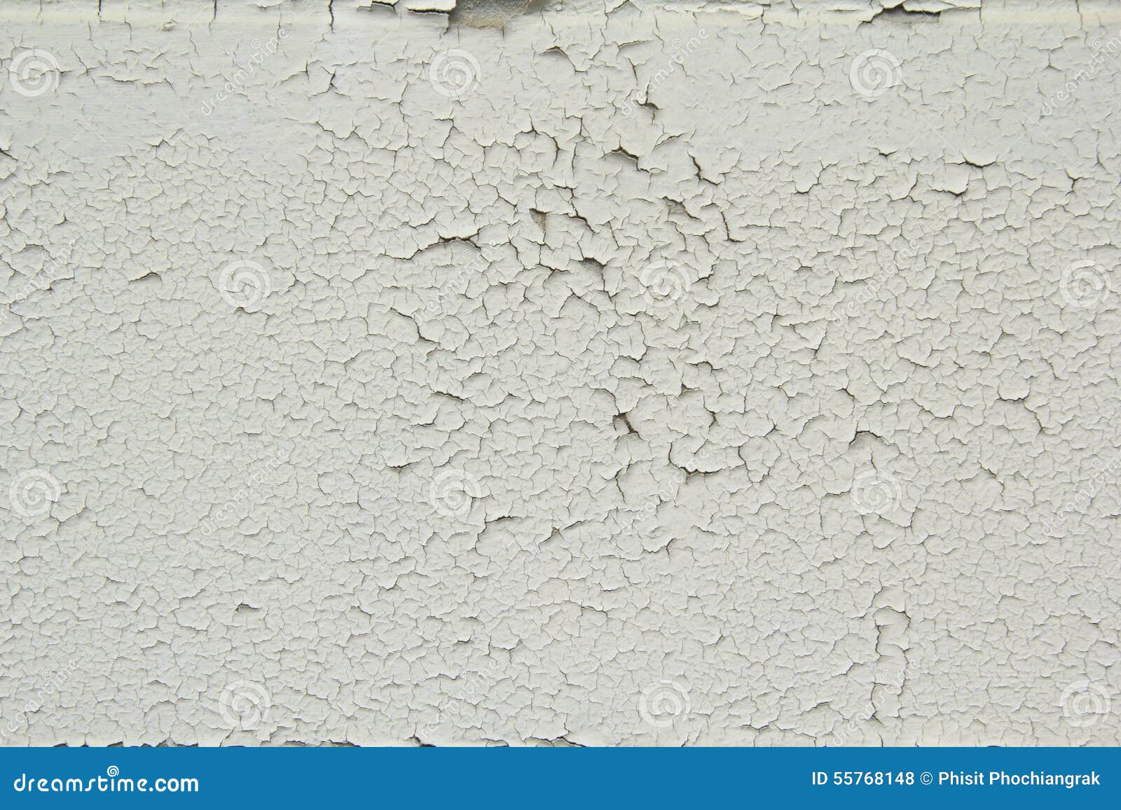 Het Pellen Van Oude Witte Verf Op De Muur Stock Foto - Image of vuil ...