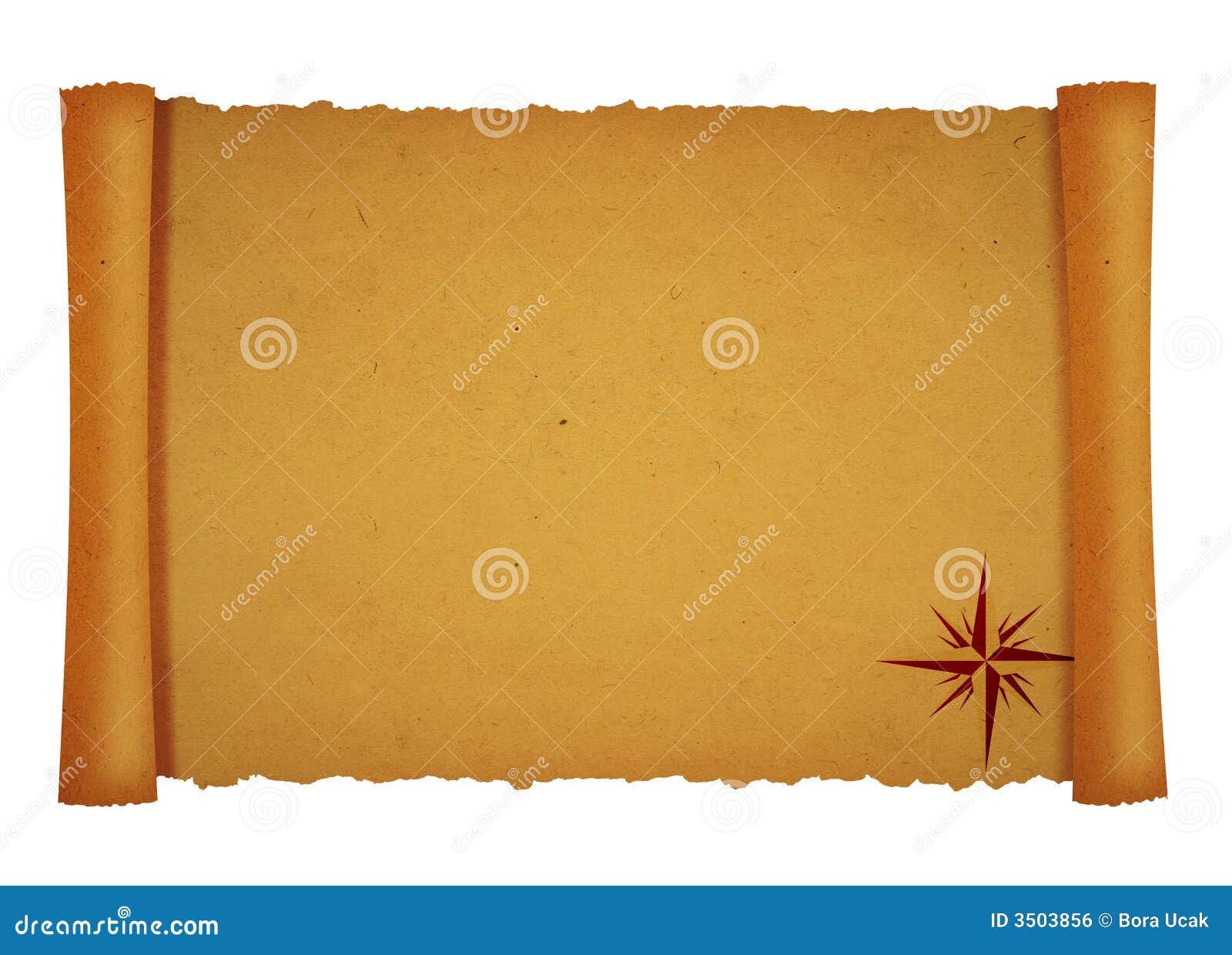 Het perkament van de rol stock foto. Image of zuiden, perkament - 3503856