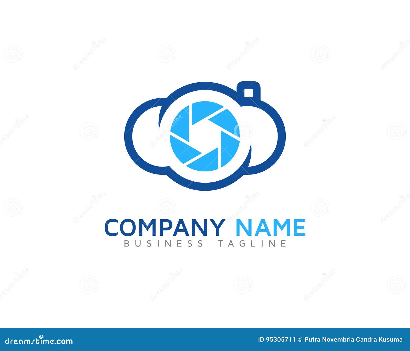 Het Pictogram Logo Design Element Van De Fotowolk Vector Illustratie ...