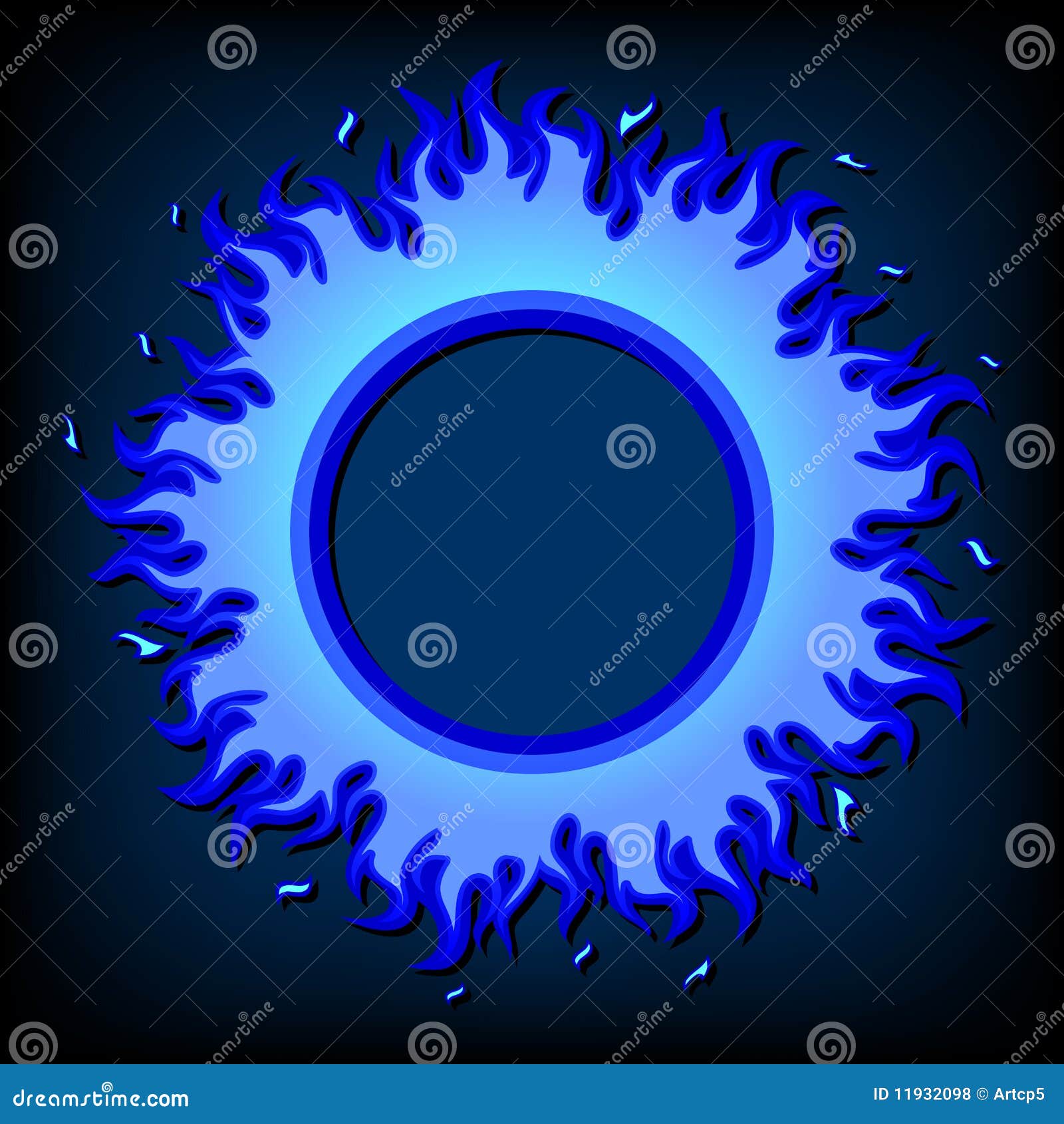 Het pictogram van de brand vector illustratie. Illustration of etiket ...