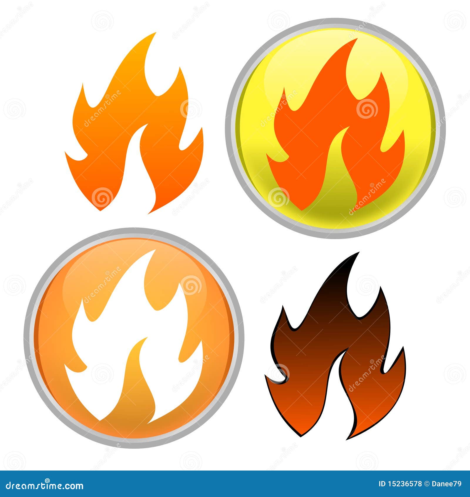 Het pictogram van de brand stock illustratie. Illustration of symbool ...