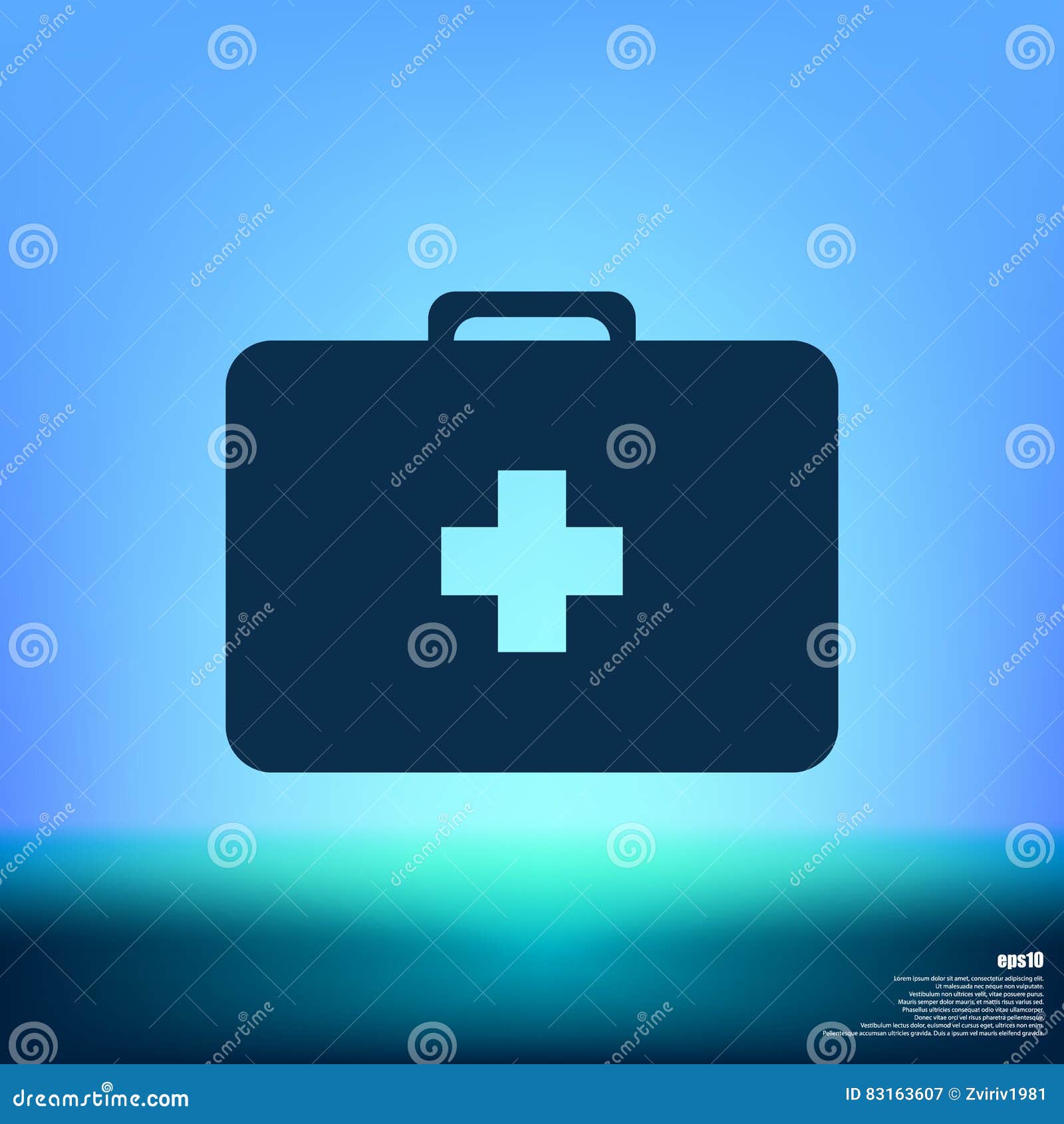 Het Pictogram Van De Eerste Hulp Stock Illustratie - Illustration of ...